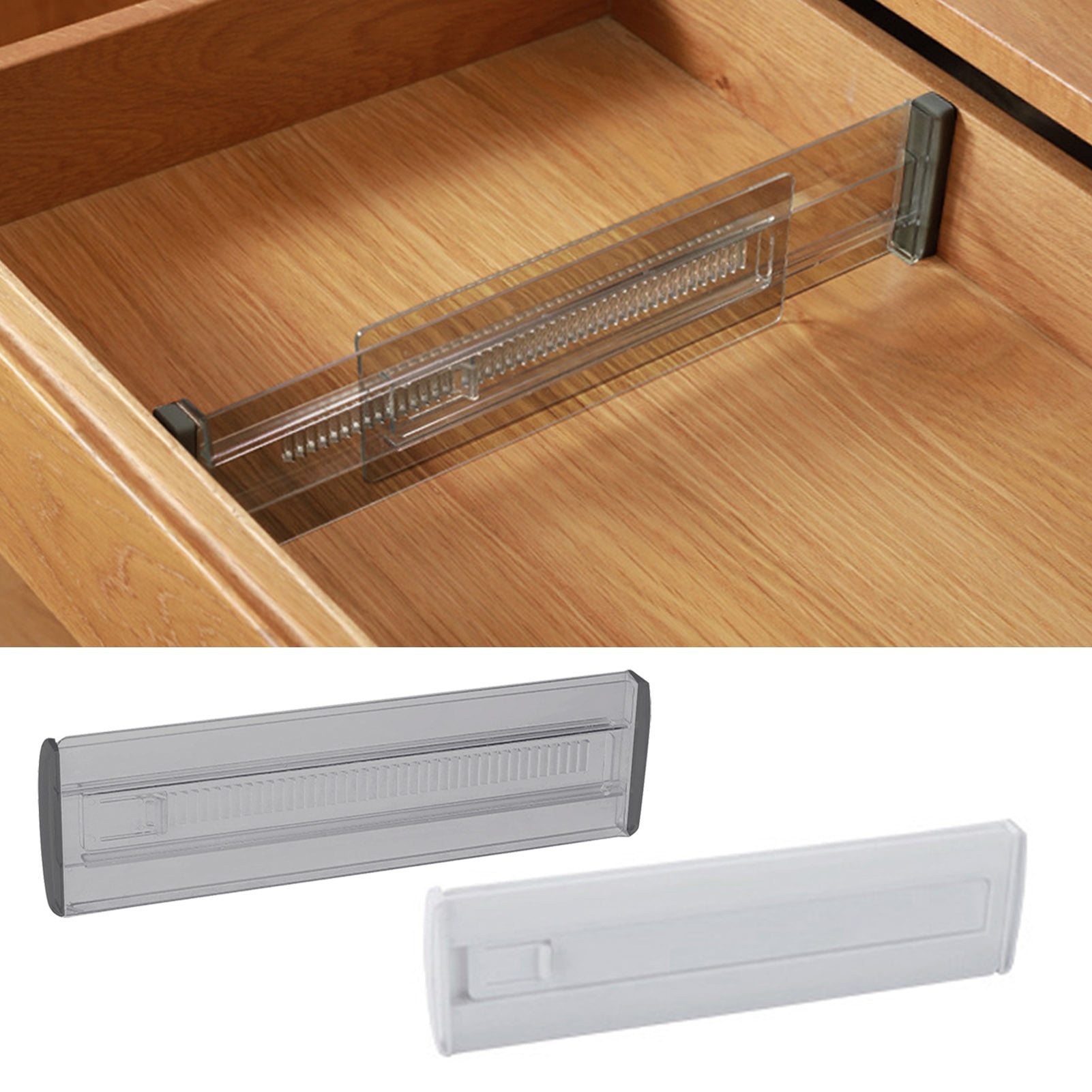sunsanly 1/2/4/6 Pcs Adjustable Drawer Storage Divider Retractable ...