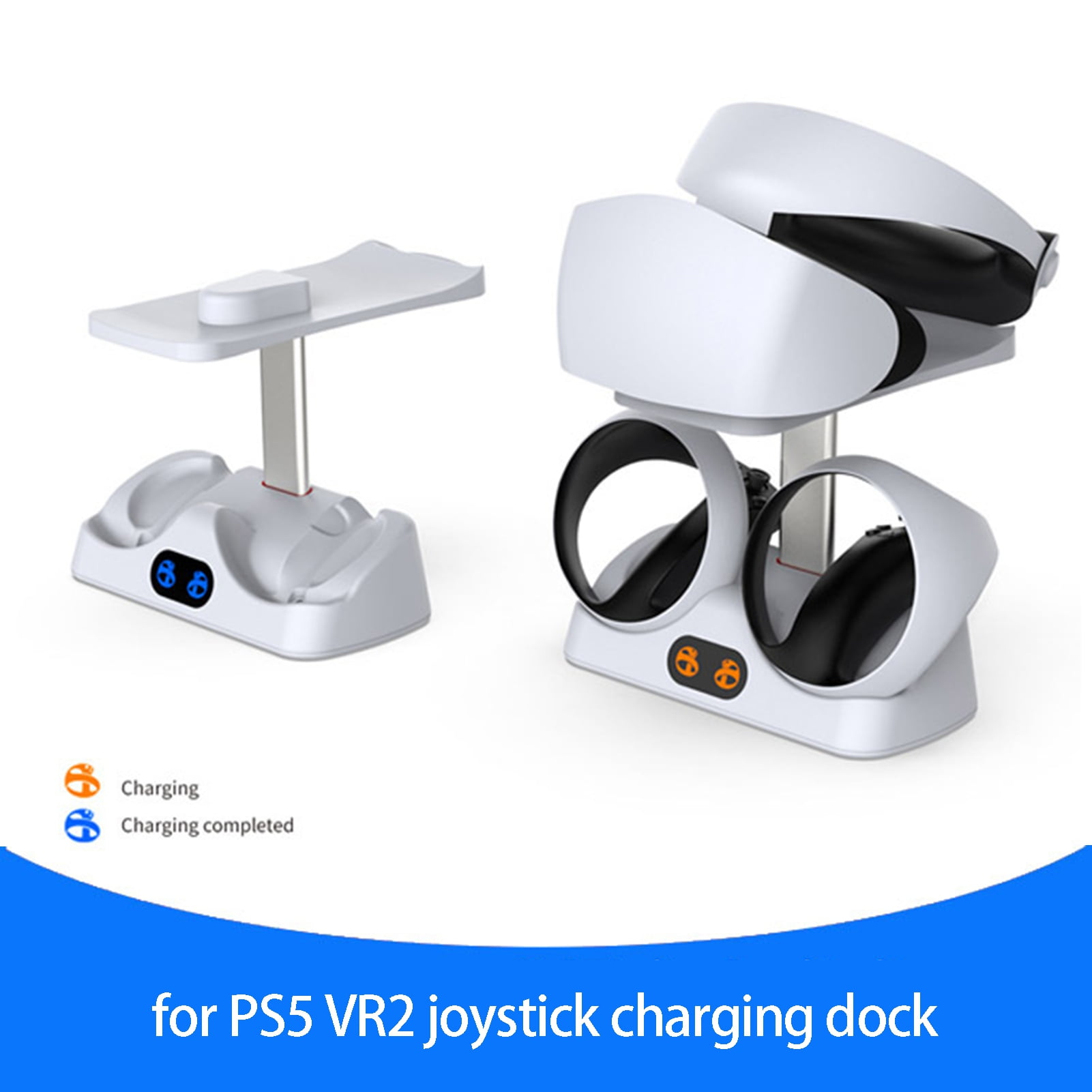 sunsanly 1 Set Joystick Charging Stand Double-seat LED Indicator with ...