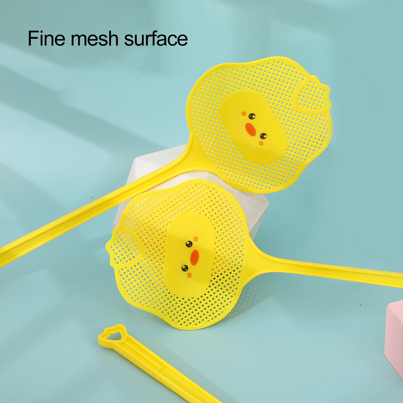 sunsanly 2Pcs Fly Swatter Effective Fly Control Long Handle Fly Swat ...