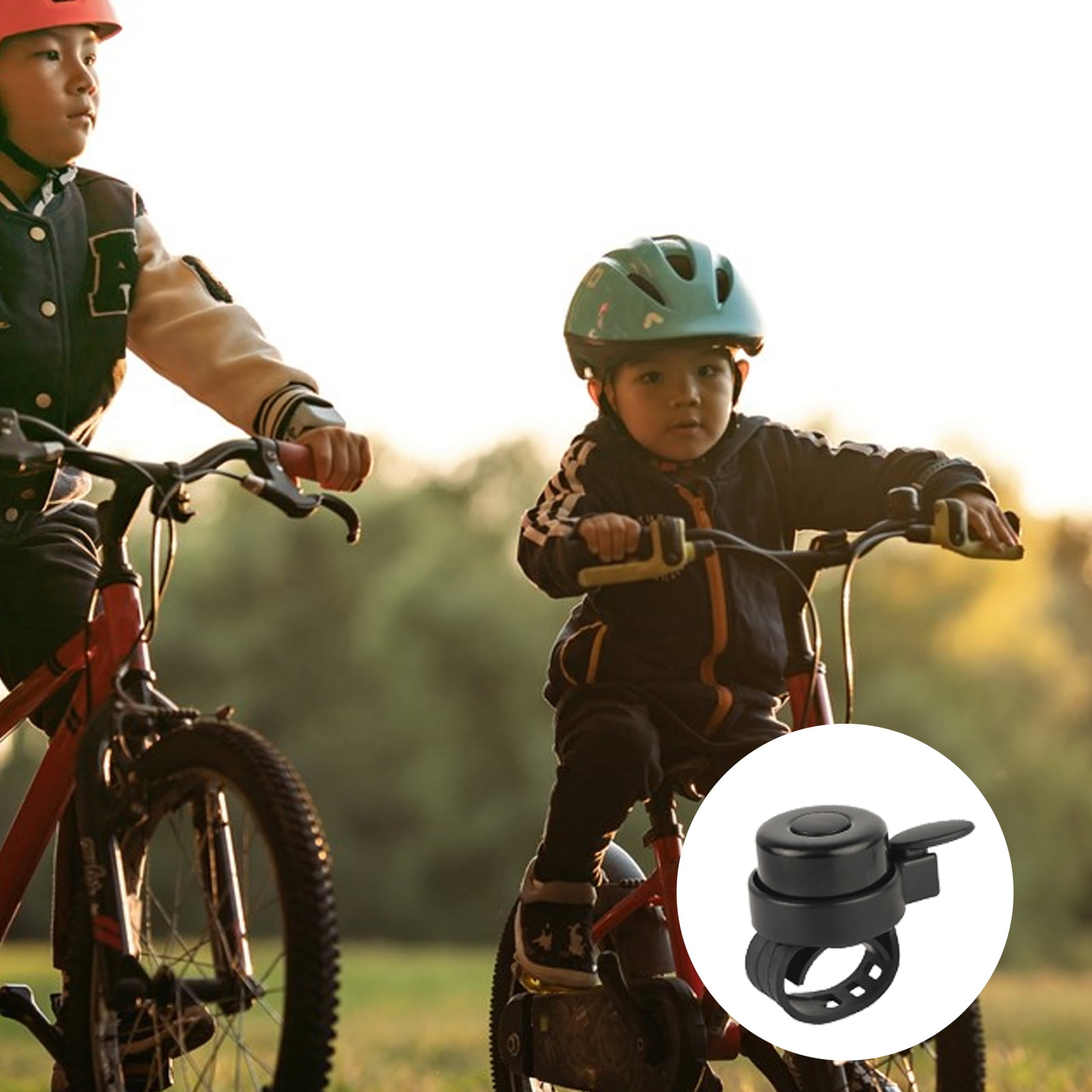sunsanly Bike Bell Classic Bicycle Bell with Clear Loud Sound Simple ...