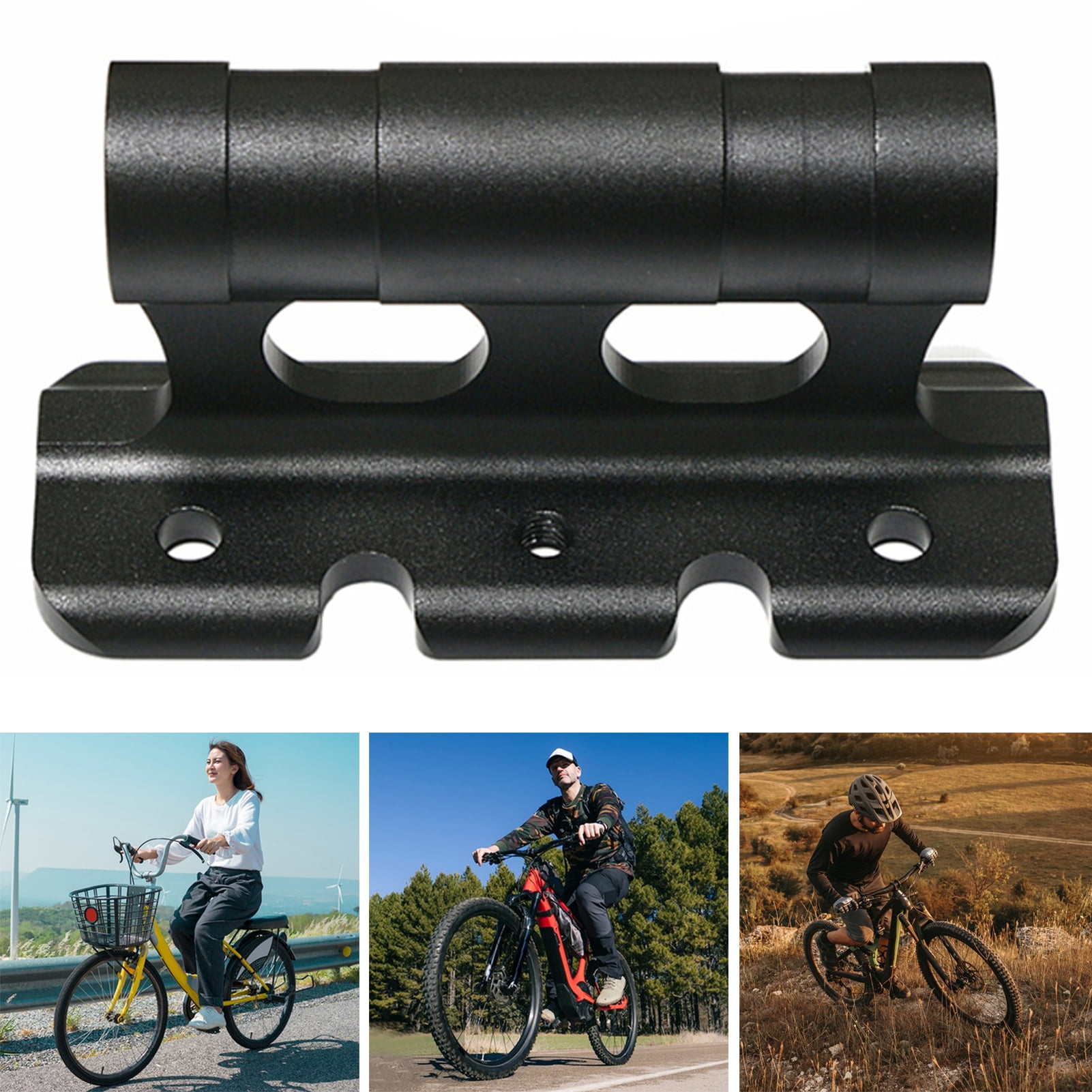 sunsanly Bike Rack Carrier Fork Mount Heavy Duty Aluminum Alloy Quick ...