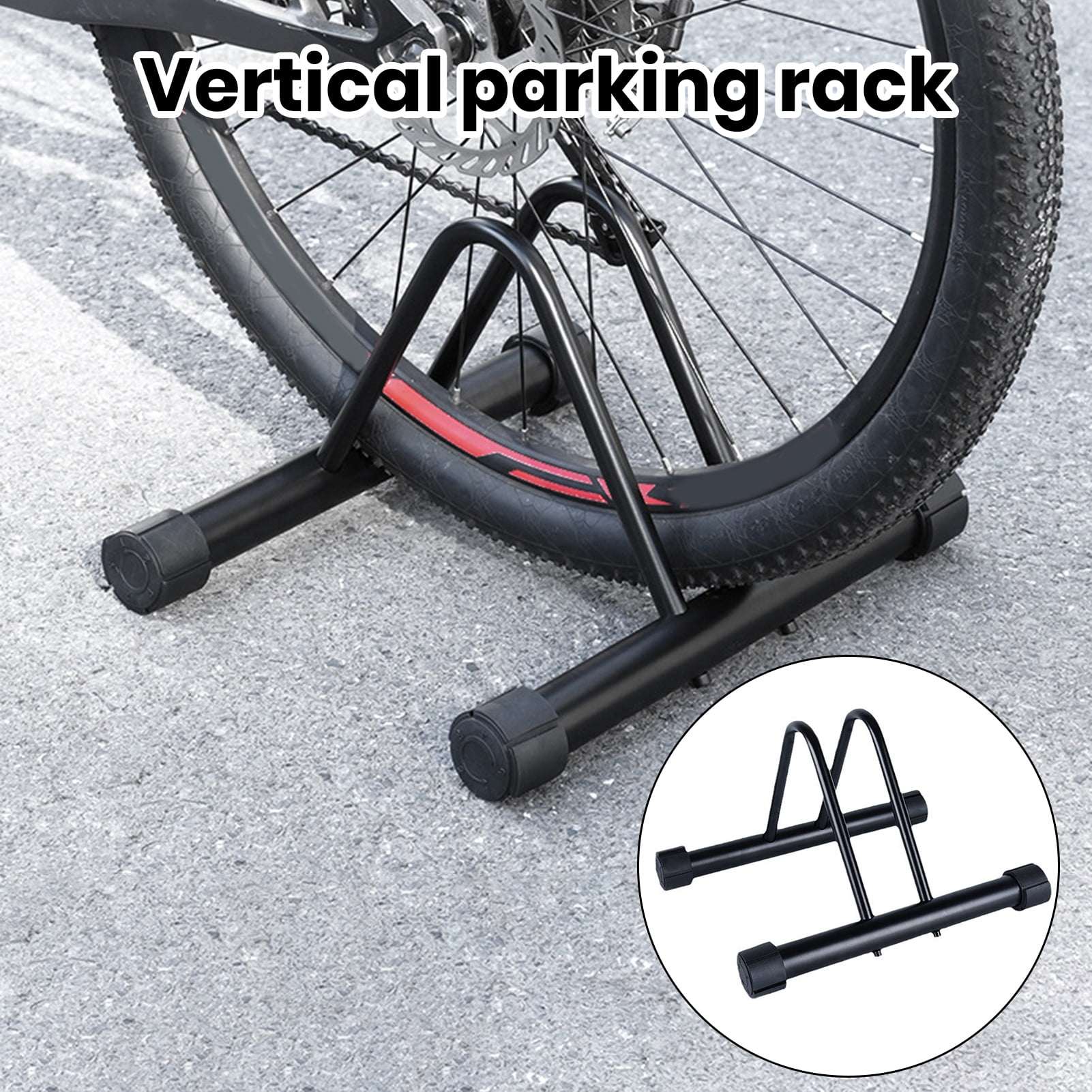 sunsanly Bike Stand Outdoor Bicycle Parking Rack High Stability Non ...