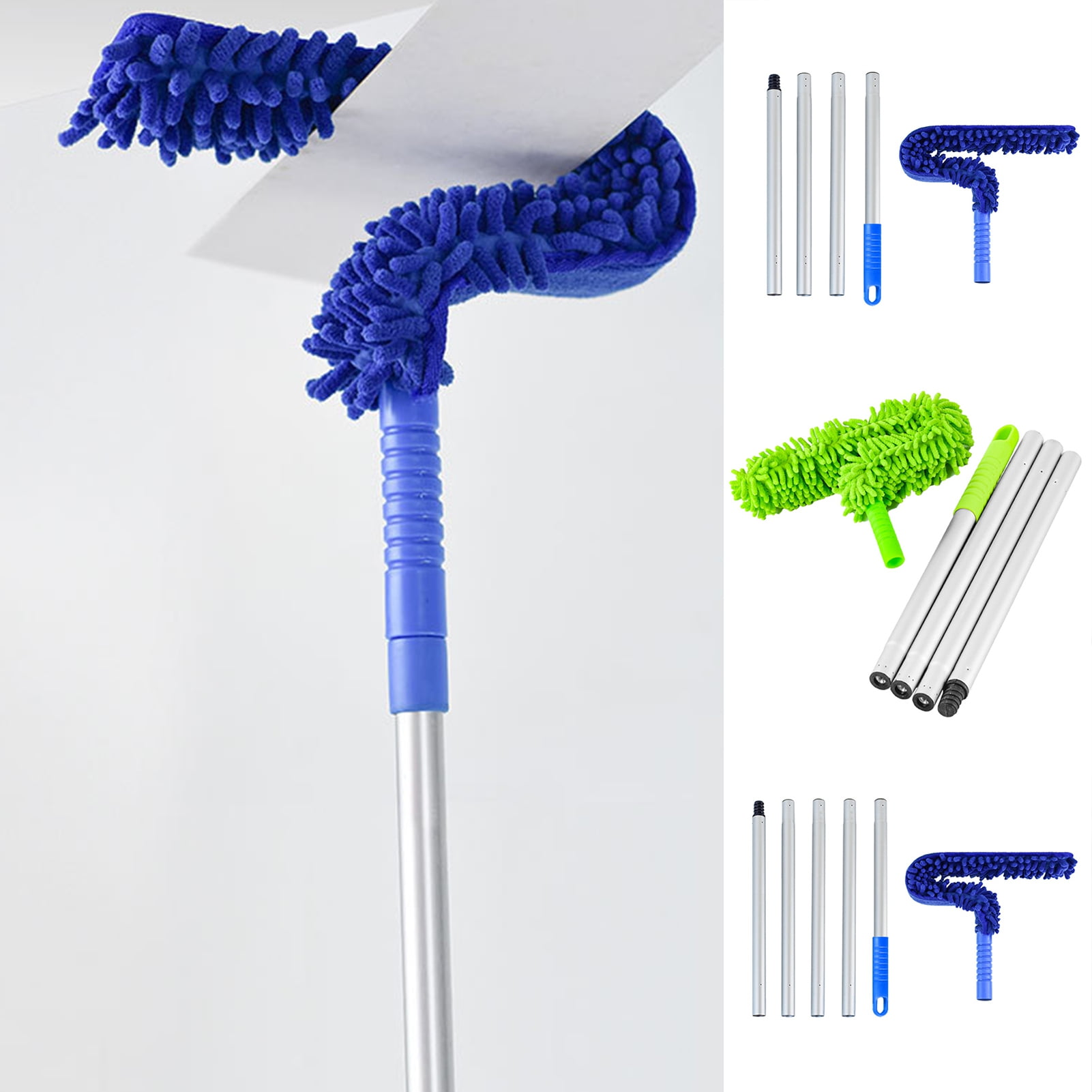 sunsanly Ceiling Fan Cleaning Brush with 140cm/170cm Long Handle ...