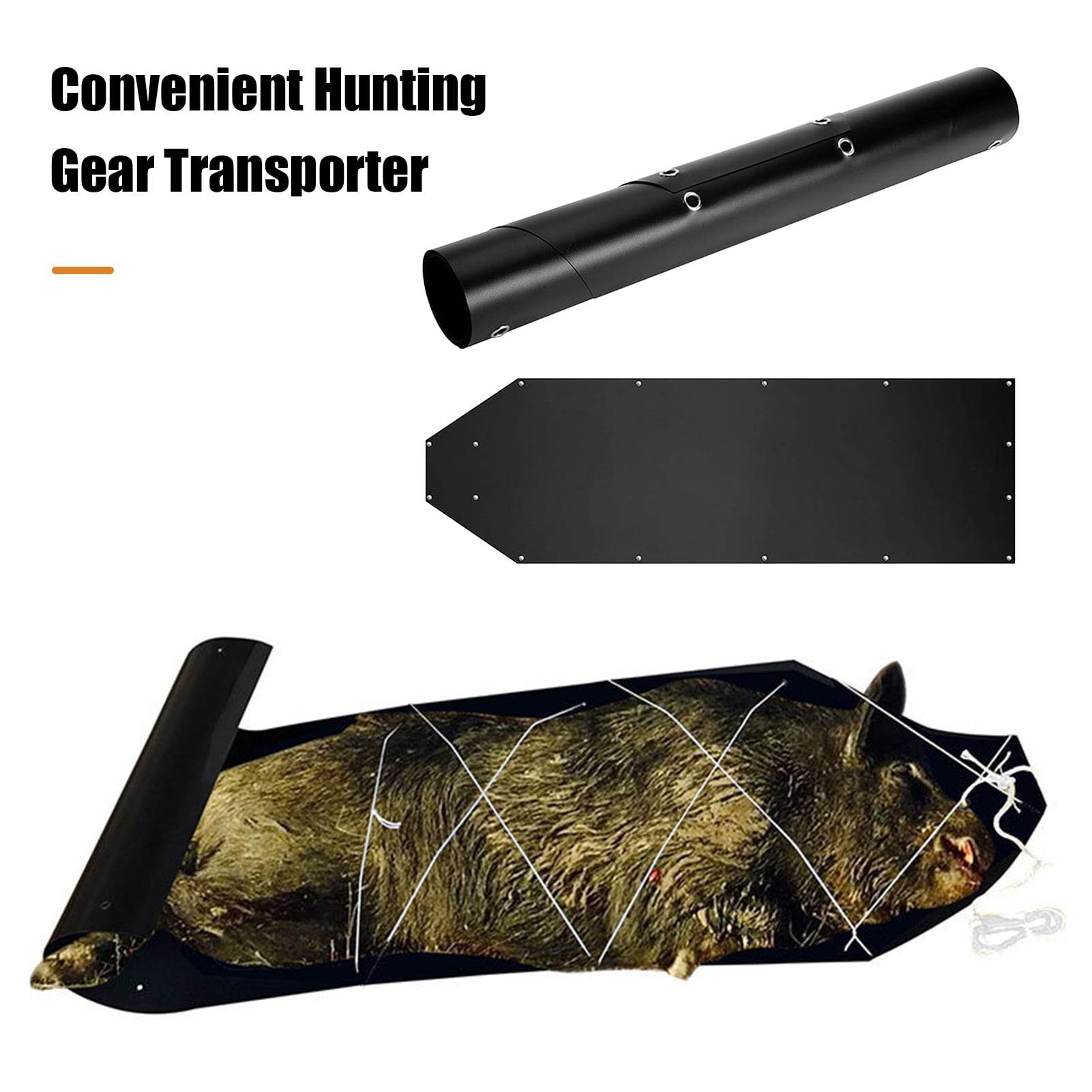 sunsanly Deer Drag Sled And Harness Set Deer Cart Game Hauler Hunting ...