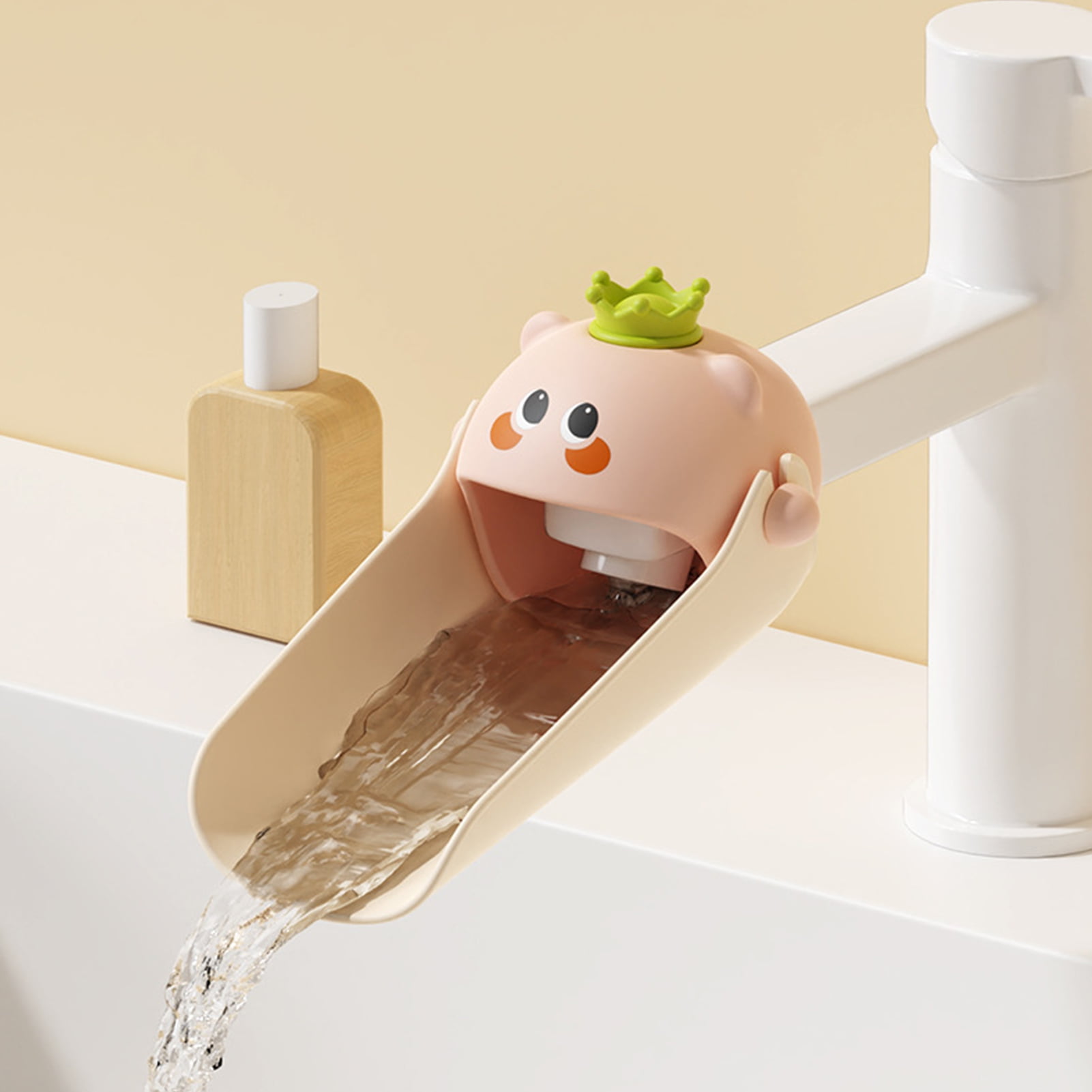 sunsanly Faucet Extender for Kids Adults Silicone Sink Faucet Extender ...