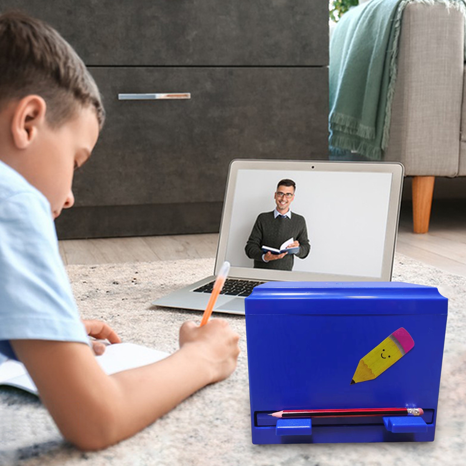 sunsanly Personalized Pencil Dispenser Pen Holder Large Capacity ...