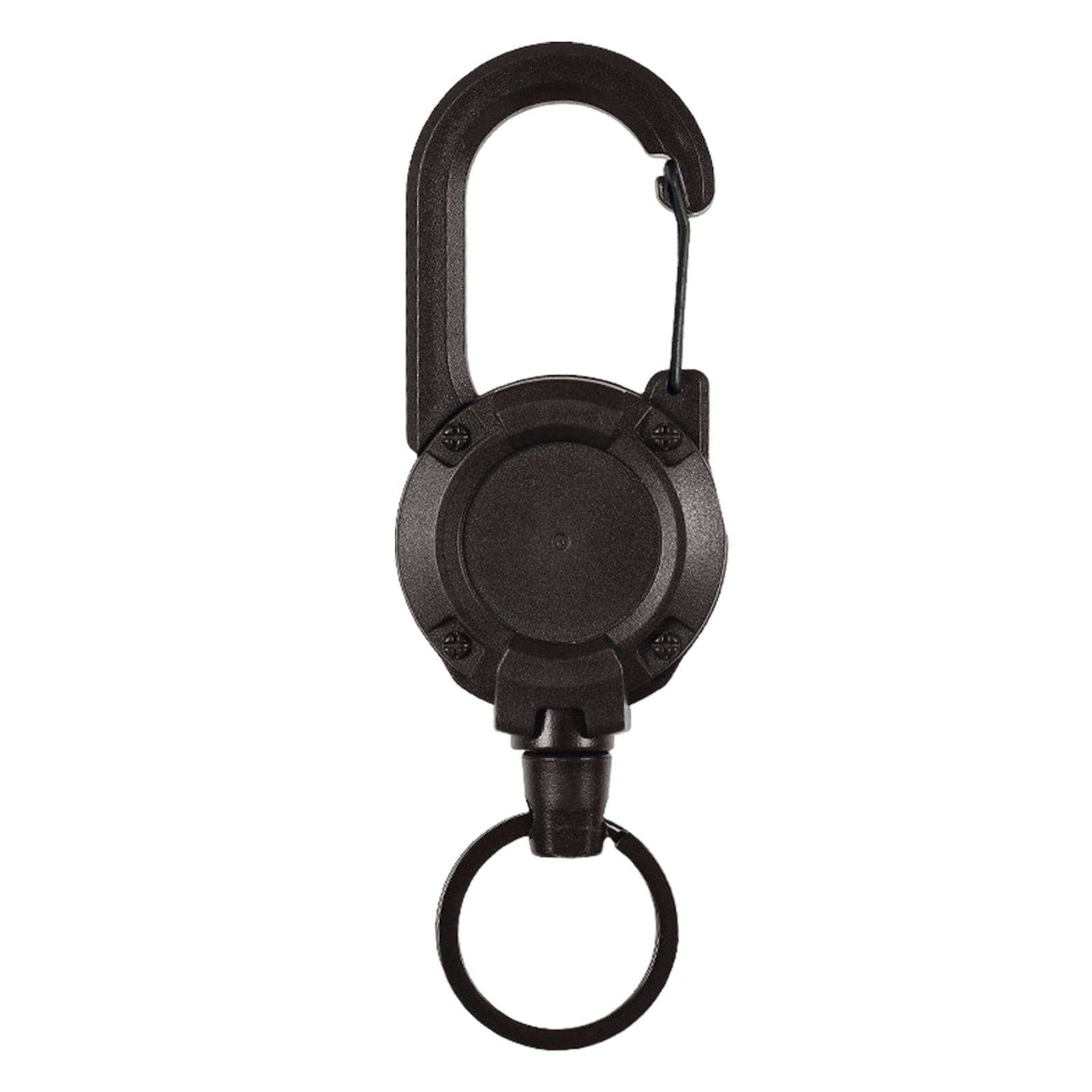 sunsanly Portable Retractable Keychain Carabiner Badge Holder Strong ...