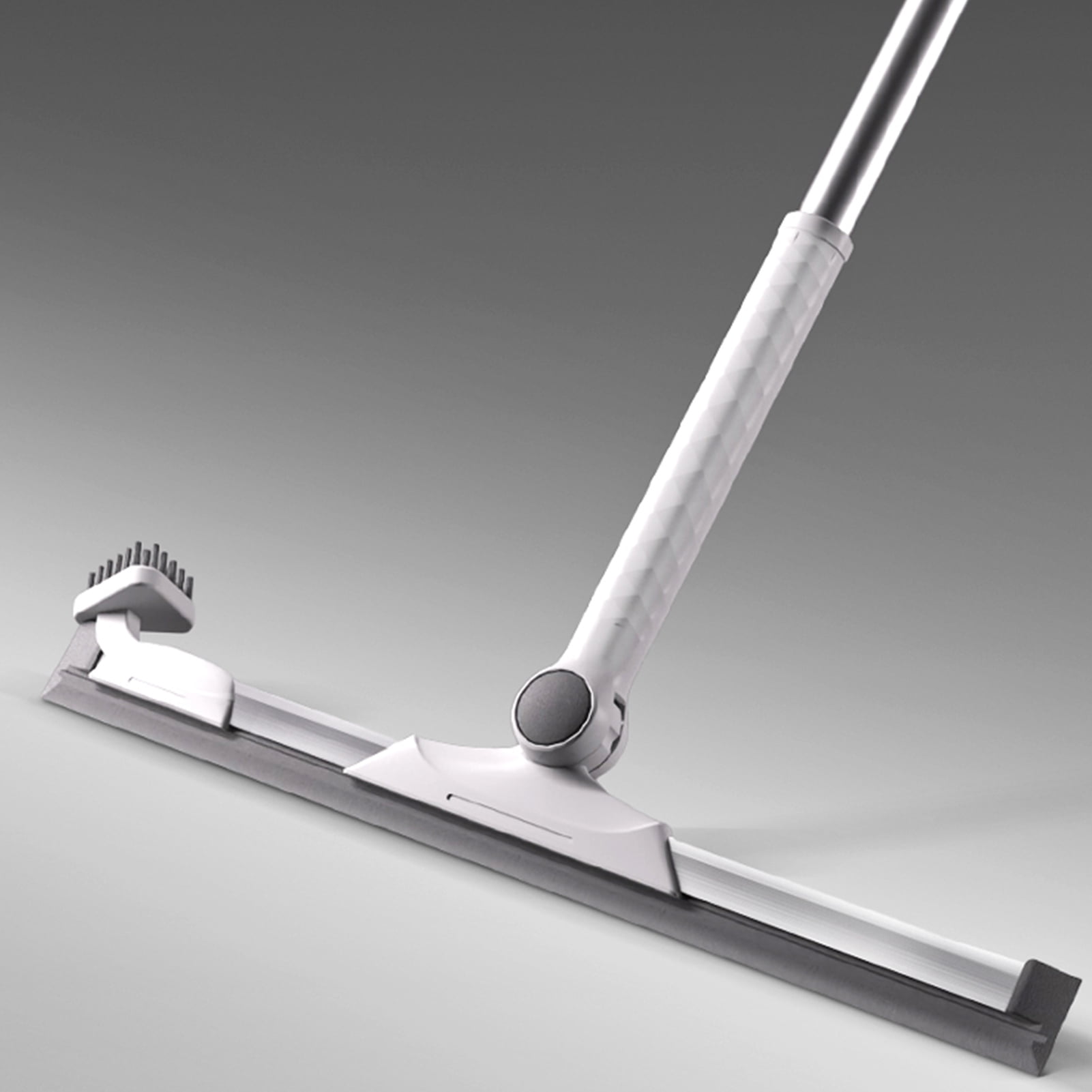 sunsanly Retractable Silicone Floor Scraper Broom Easy Diff-Free ...