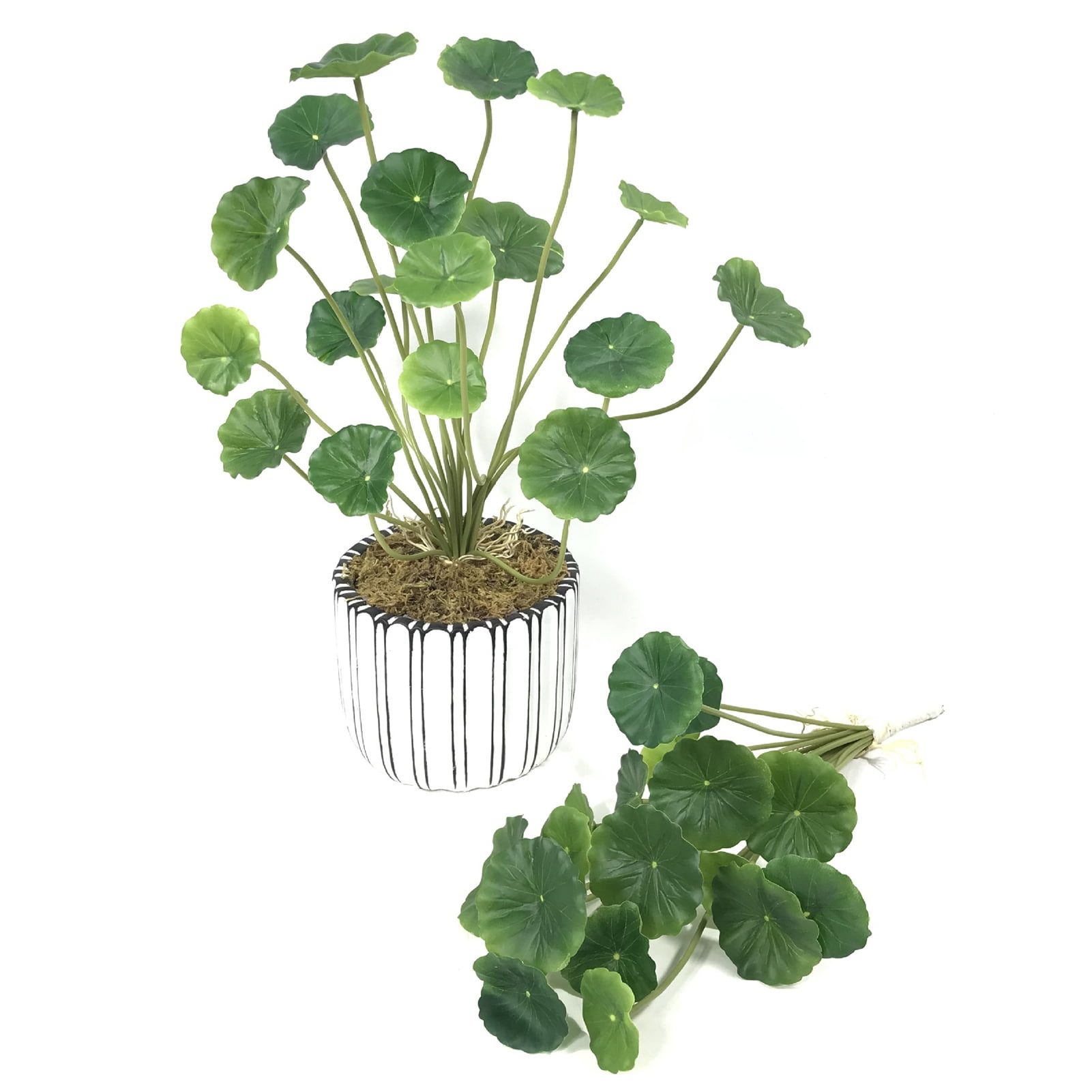 sunsanly Simulated Lotus Leaf Decor Lifelike Faux Lotus Leaves Easy to ...