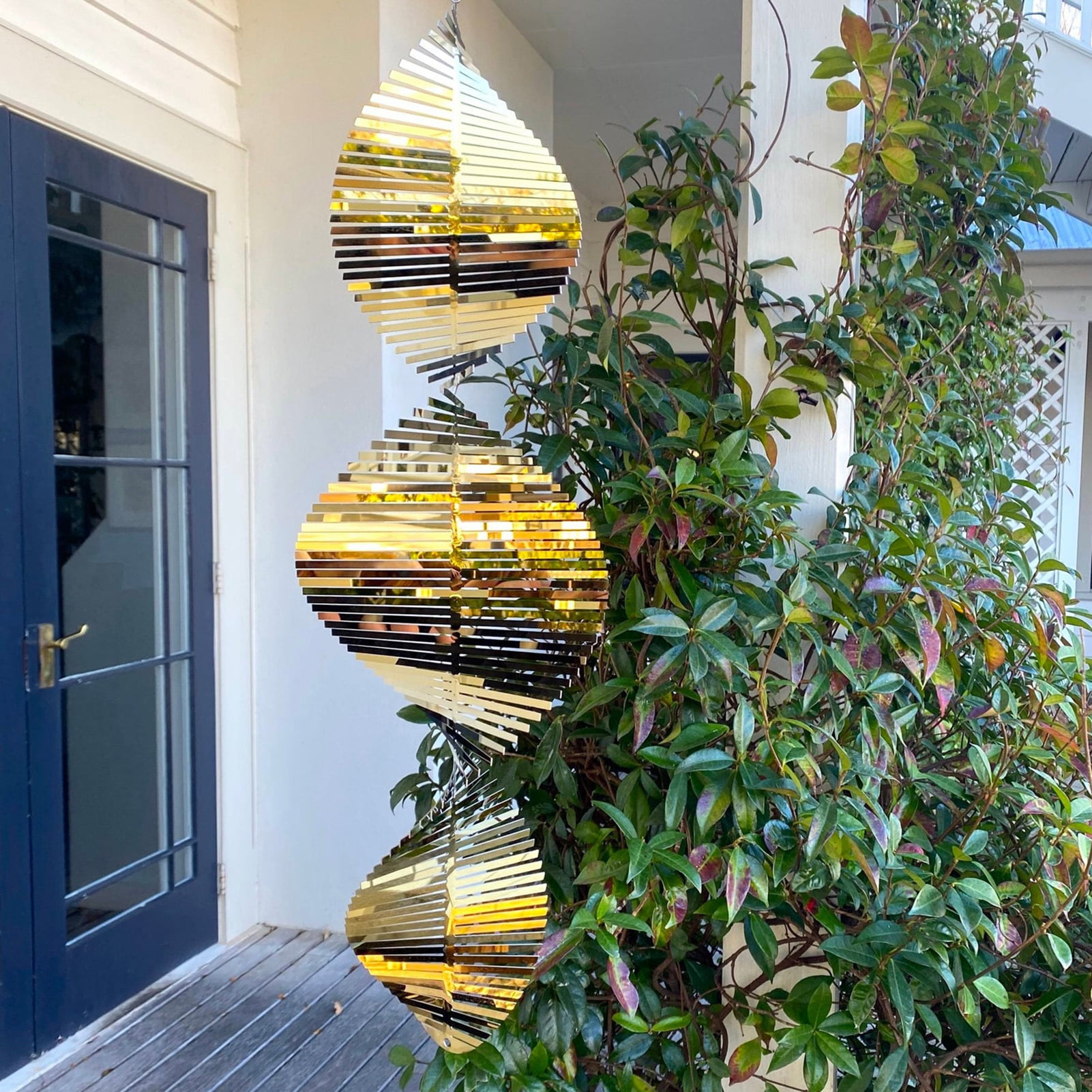 sunsanly Spiral Wind Spinner Decoration Weather-proof Indoor Outdoor ...