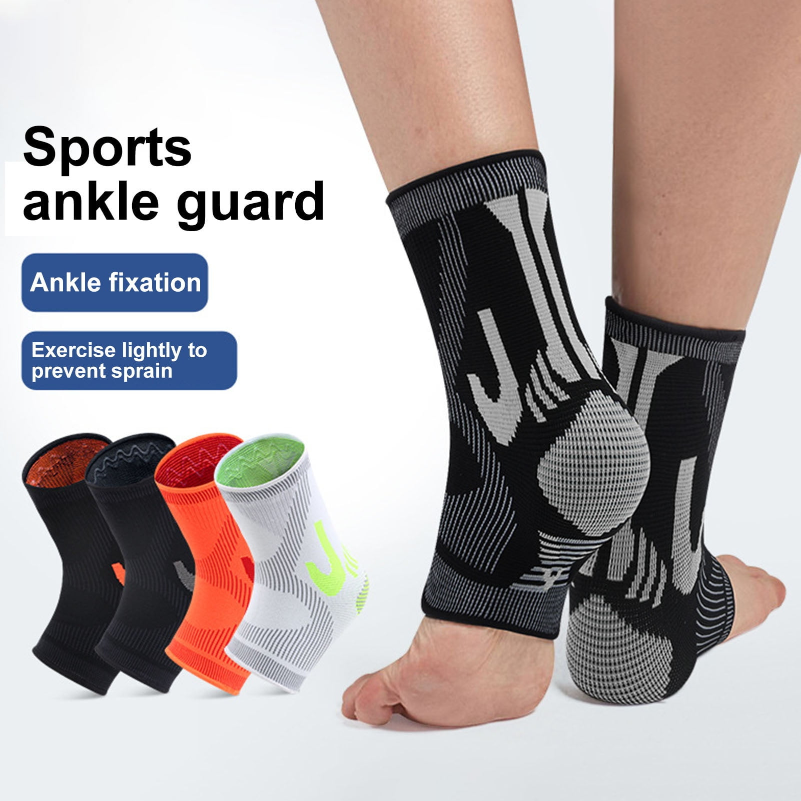 sunsanly Sports Ankle Brace Sock Pressure Protection Great ...