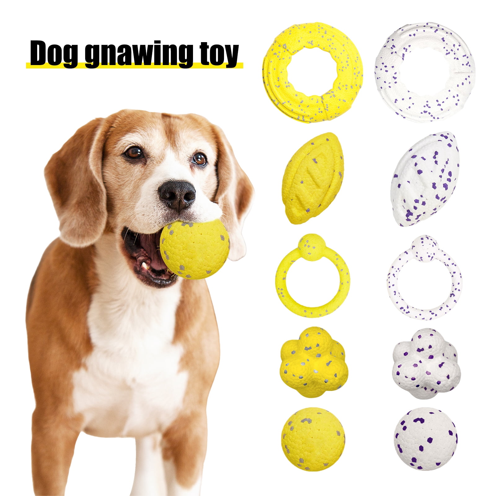 sunsanly The Mellow Dog Calming Ball Puppy Chew Toy Anxiety Relief ...
