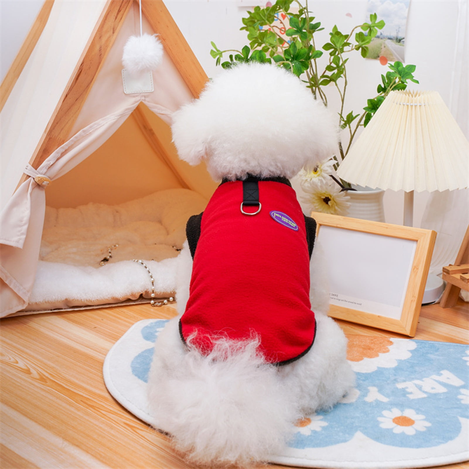 sunsanly Warm Dog Winter Clothes Thick Fleece Dog Snow Coat Pet Thermal ...