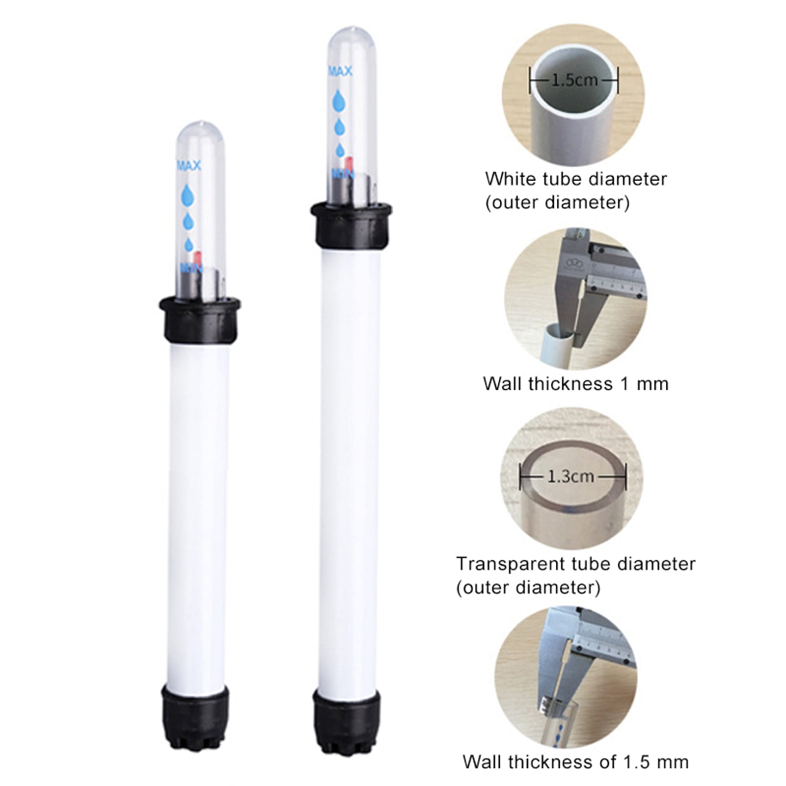 sunsanly Water Level Meter Easy-to-use Plant Scale Hygrometer Indicator ...