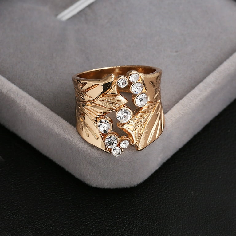 rhinestone decor ring