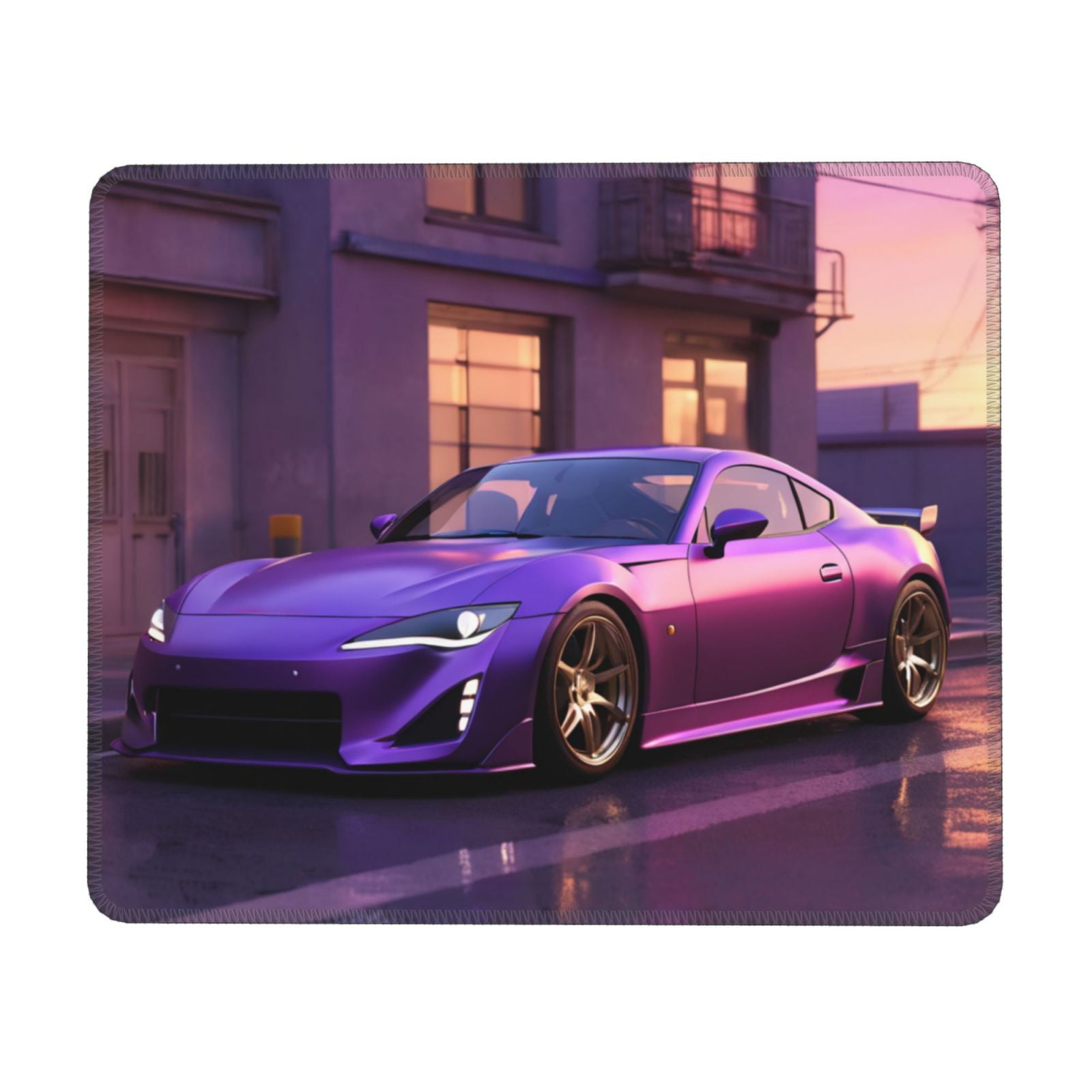 sunset Square mouse pad, personalized mouse pad design, washable mouse ...