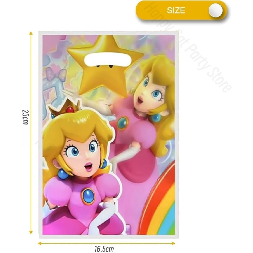 super Mario Gift Bags Birthday Decoration Super Bros Goody Biscuit ...