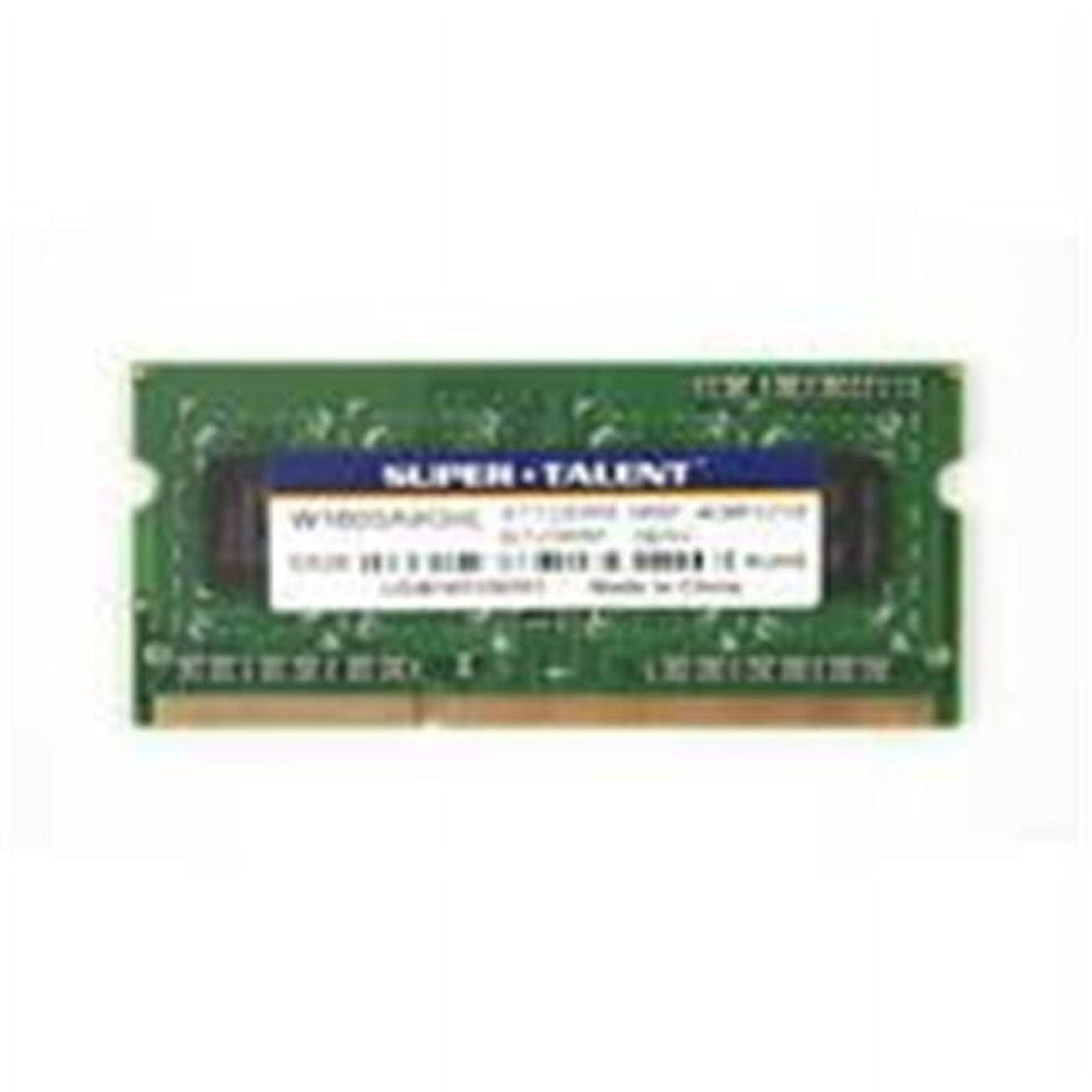 super talent ddr3-1600 sodimm 4gb-512x8 cl11 hynix chip notebook memory ...