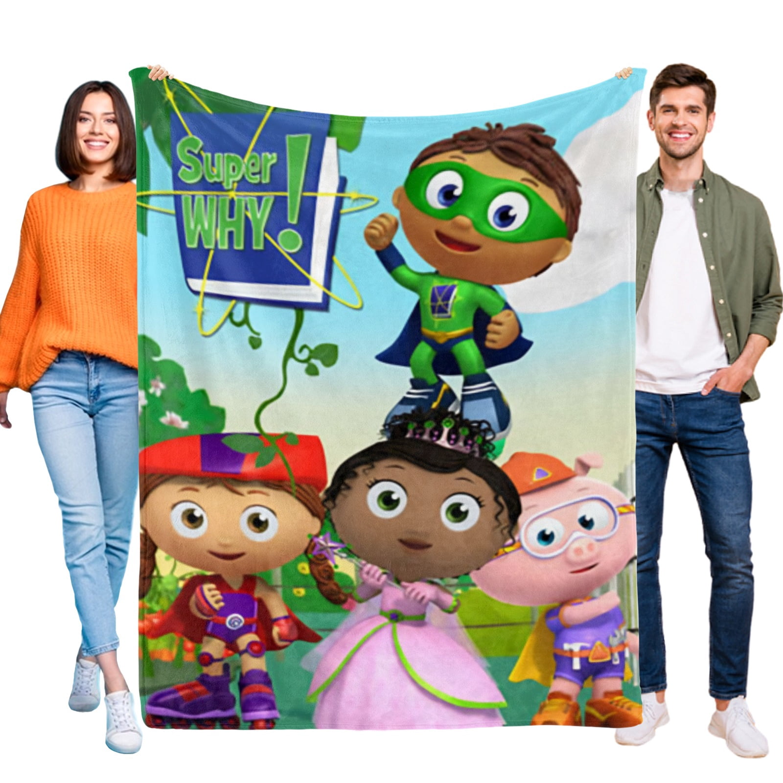 super why Michael Throw Blanket Gifts for Fans Lover Girls Boys Women ...