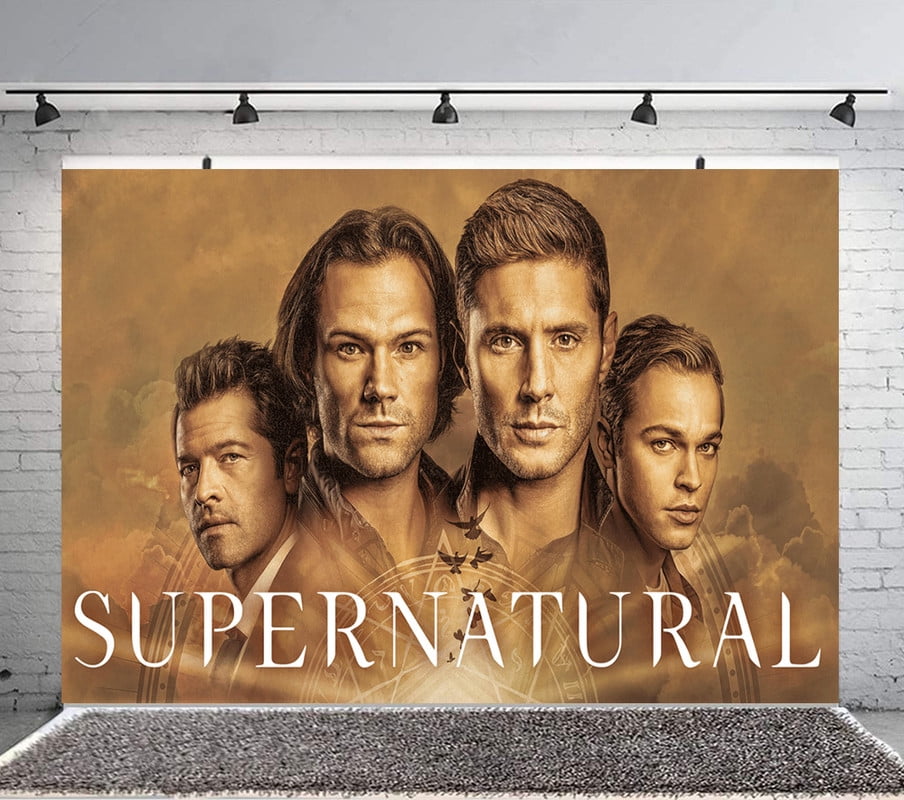 supernatural Backdrop Banner Party Supplies Poster Movie Theme ...