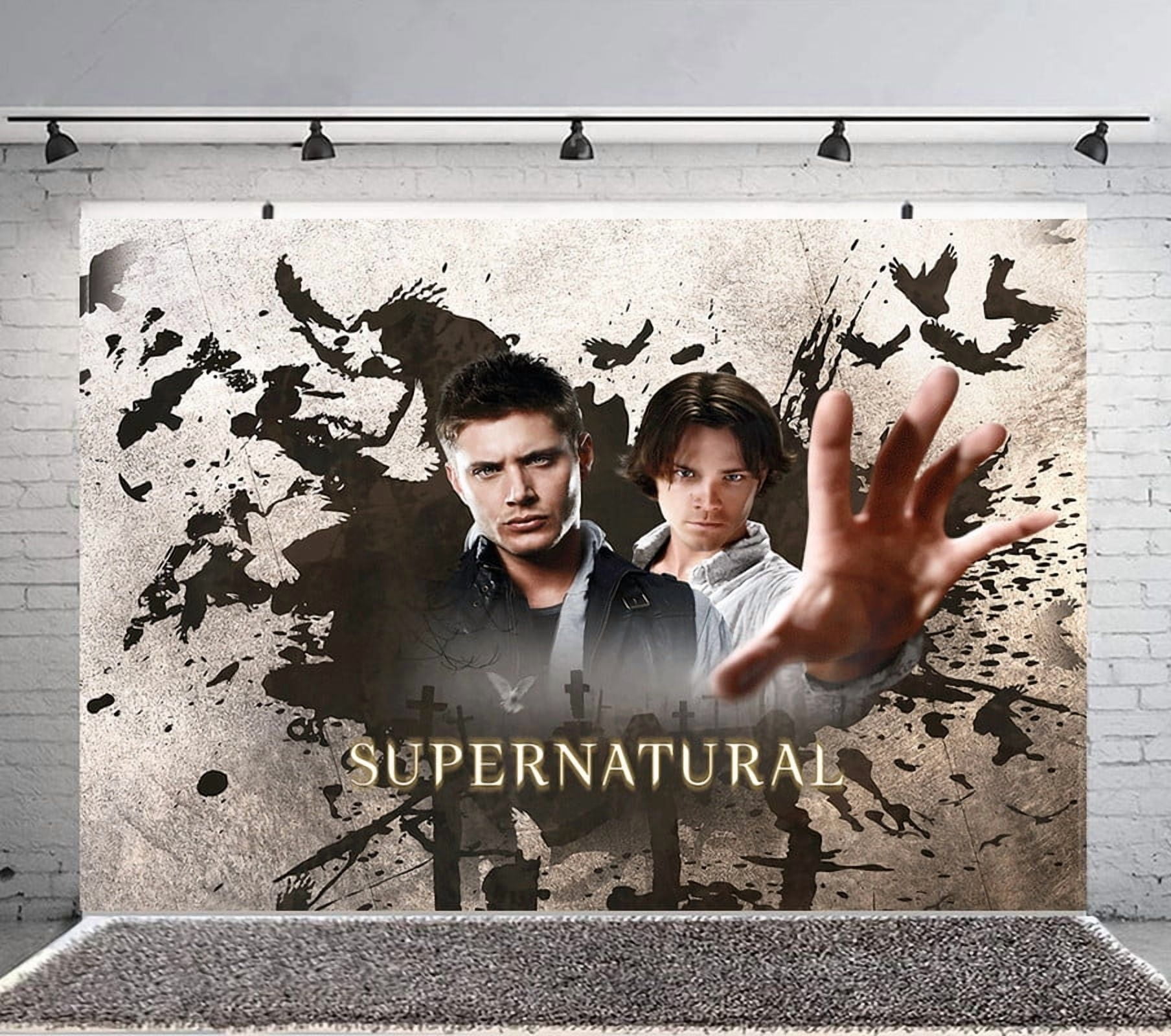 supernatural Backdrop Banner Party Supplies Poster Movie Theme ...