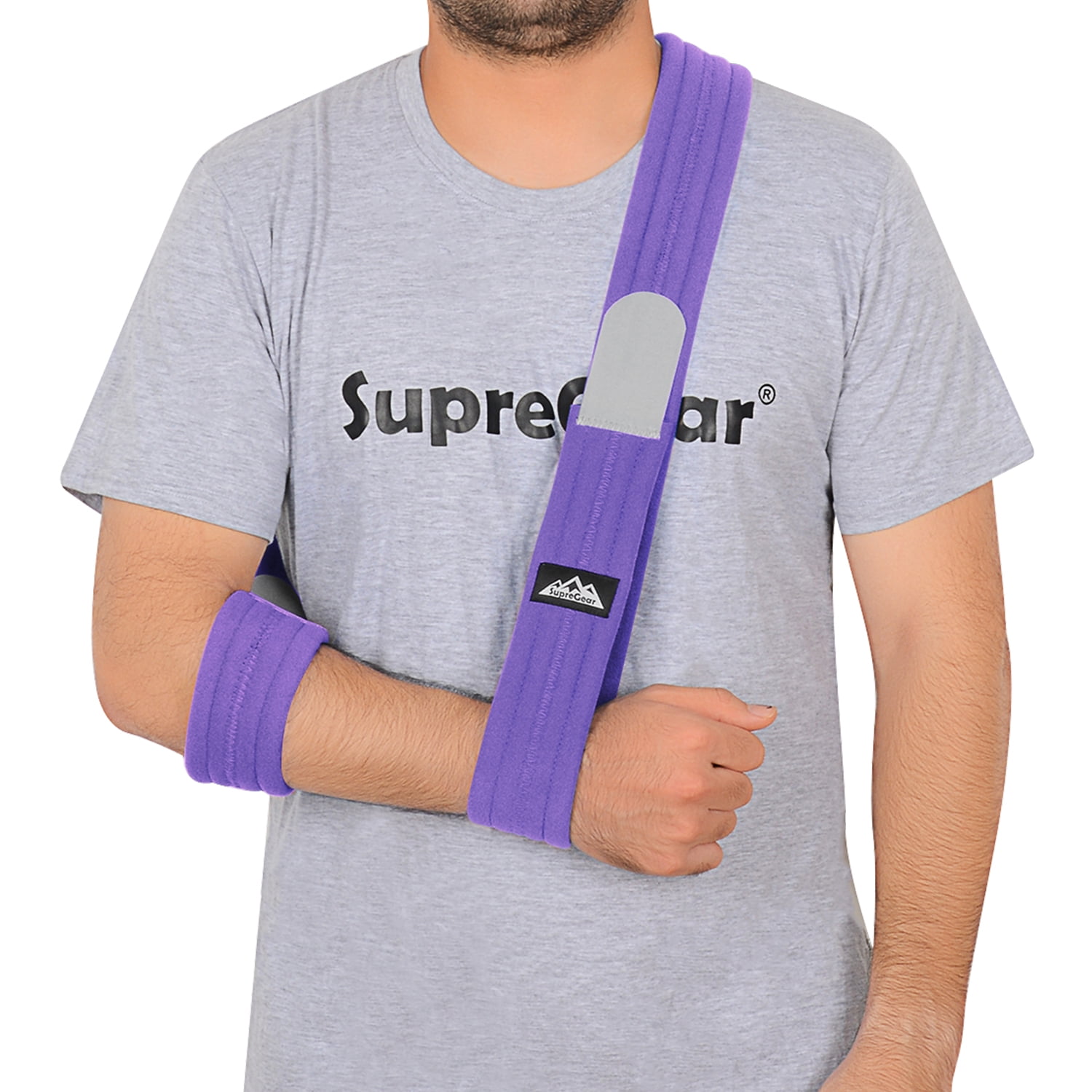 SupreGear Arm Sling, Adjustable Lightweight Comfortable Shoulder ...