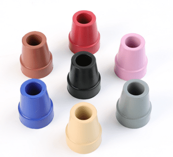 supregear Cane Tips 3/4 Inch, 4 Pack, Pink, Steel-Reinforced Tips for ...