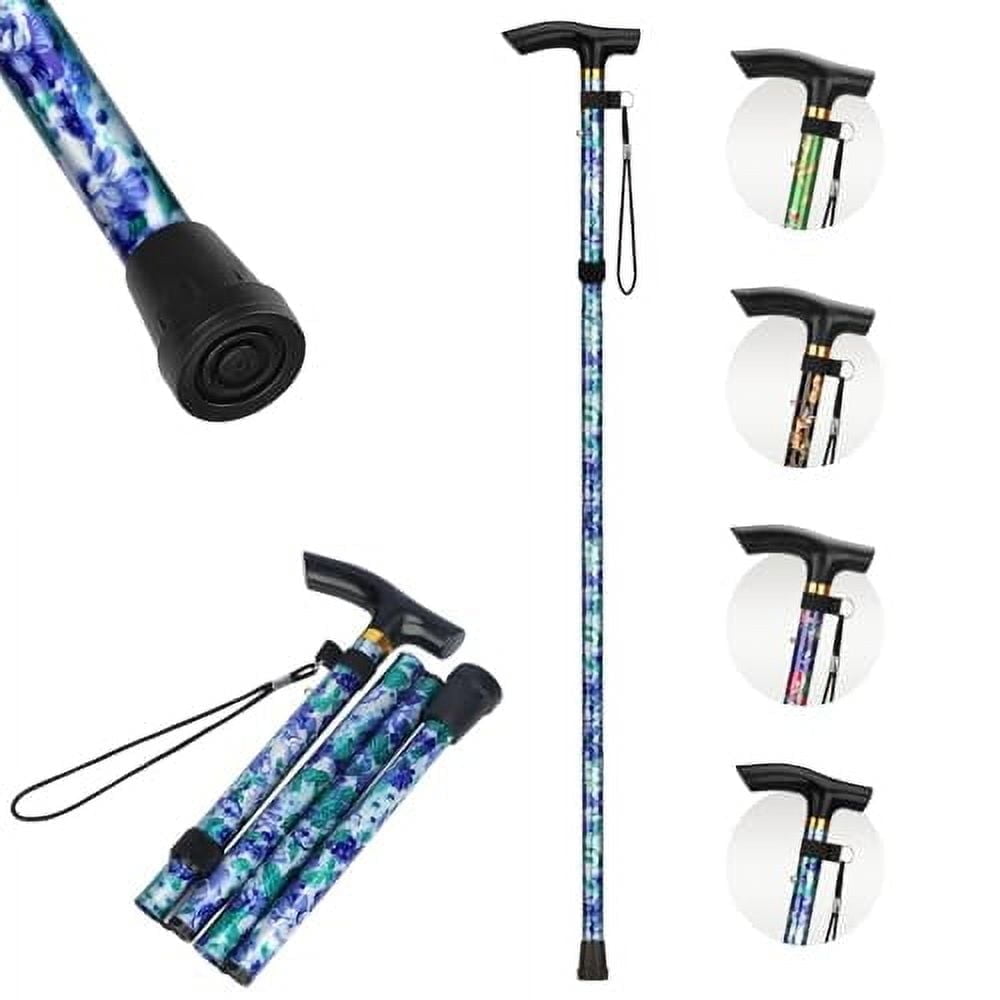 SupreGear Folding Cane - Foldable Walking Cane for Men, Women ...