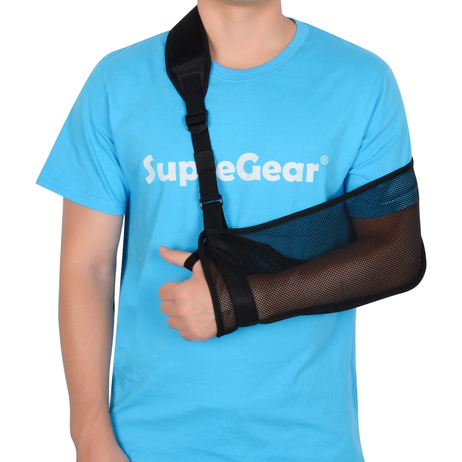 supregear Mesh Arm Sling, Adjustable Lightweight Comfortable Shoulder ...