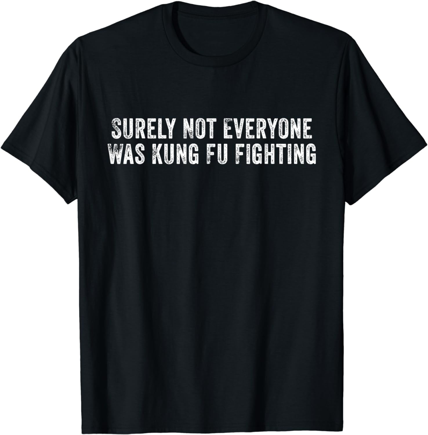 surely not everyone was kung fu fighting, funny kung fu T-Shirt ...