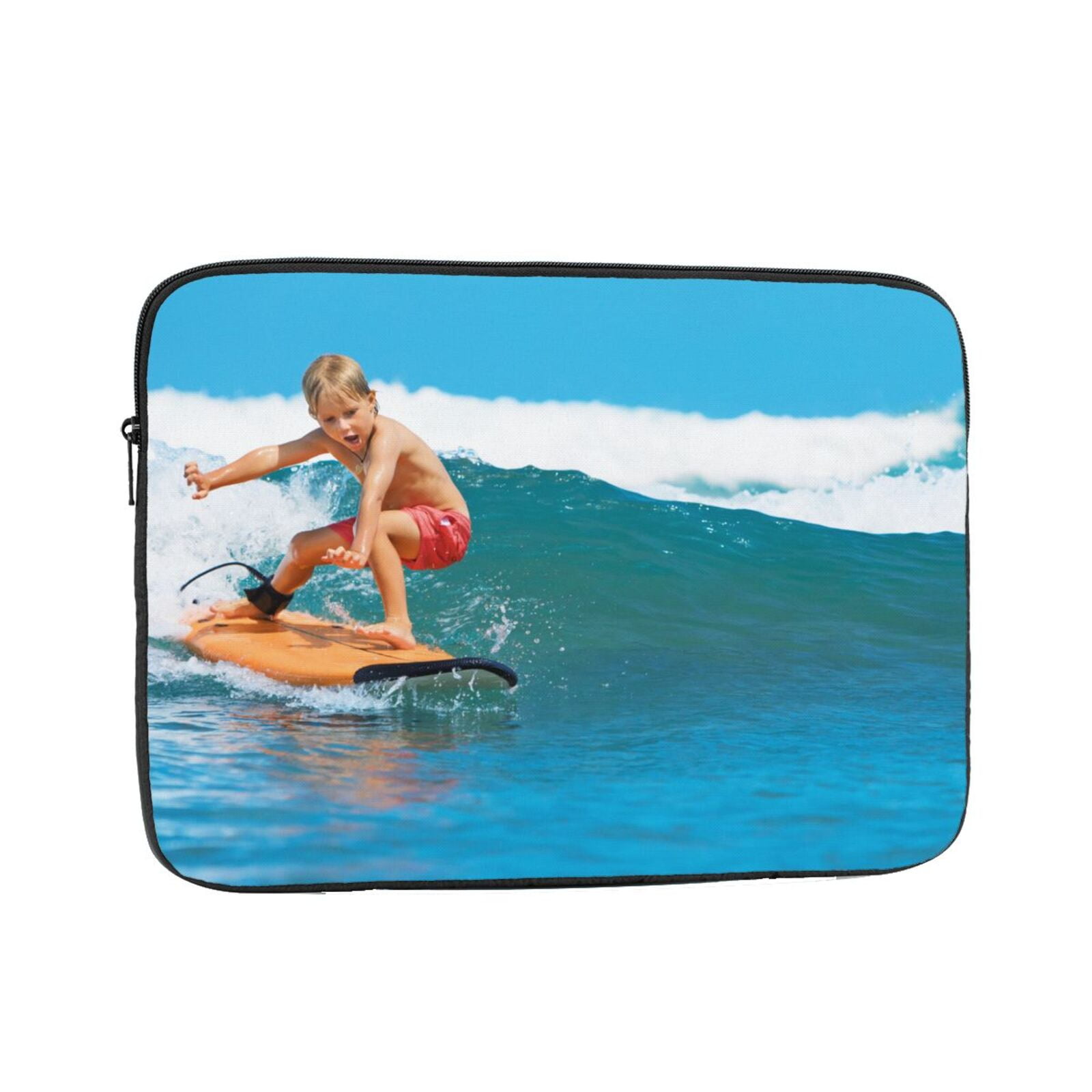 surfing kid 17 inch Portable Laptop Sleeve Compatible with MacBook Air ...