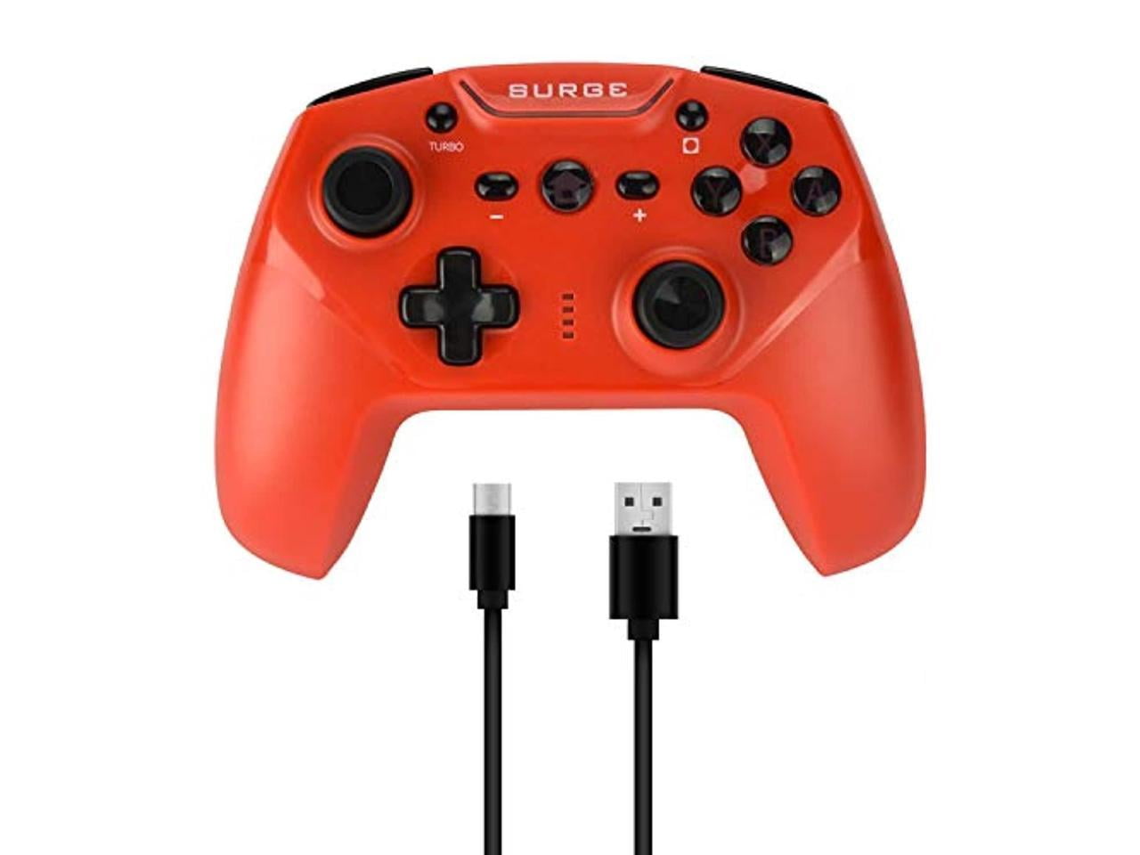 Switch Accessory: Wireless Controller - SURGE SwitchPad Pro - Red - Walmart.com