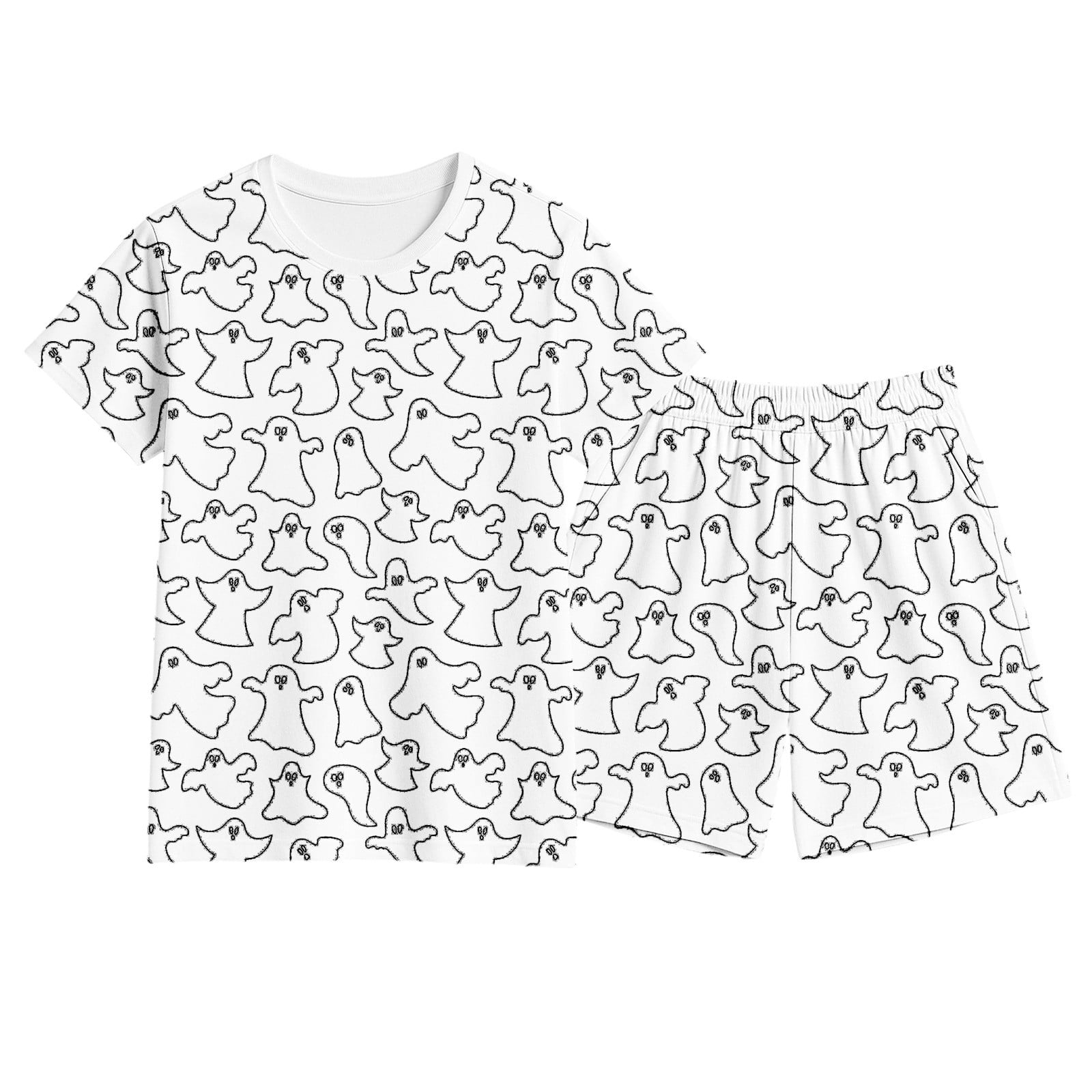 sususu Halloween Outfits for Girls 2T,Kids Halloween DIY Coloring T ...