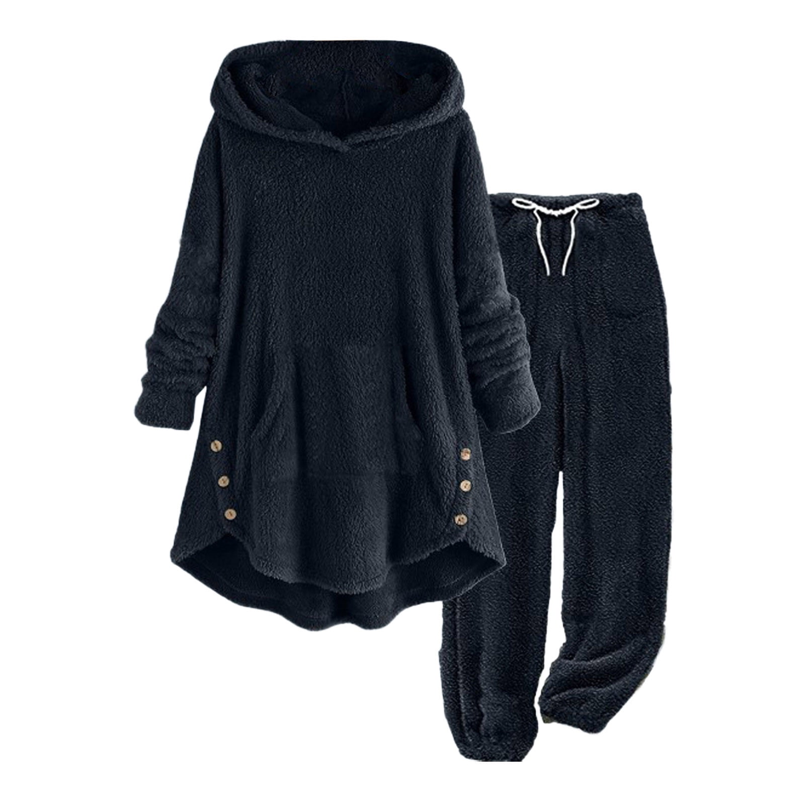 sususu Matching Sets,Matching Set Women's Winter Hooded Tracksuit Set ...
