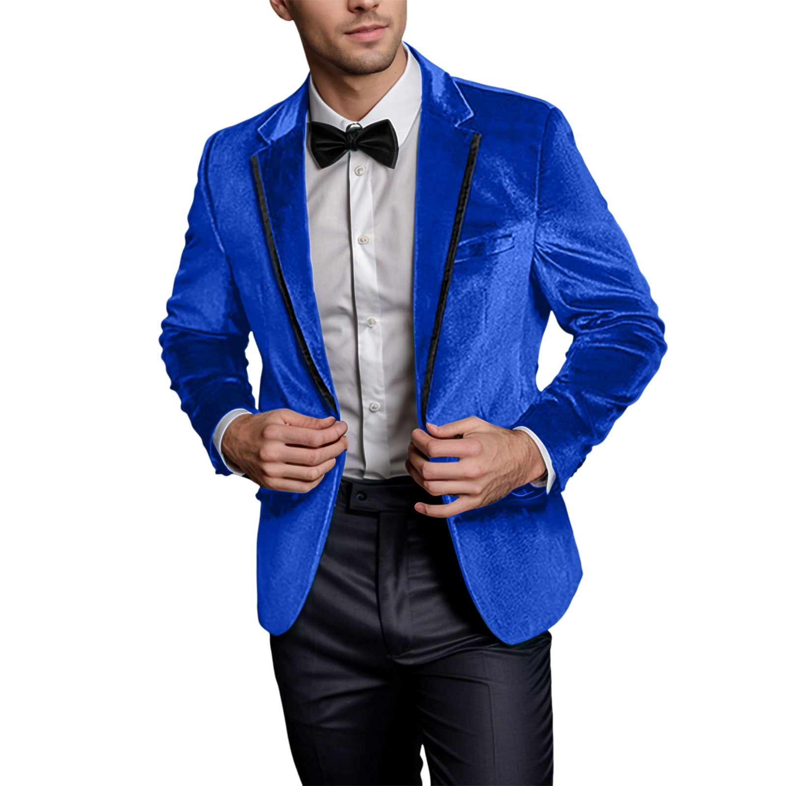 sususu Men's Casual Blazer,Black Suit Men,formal Tuxedo Jacket for ...