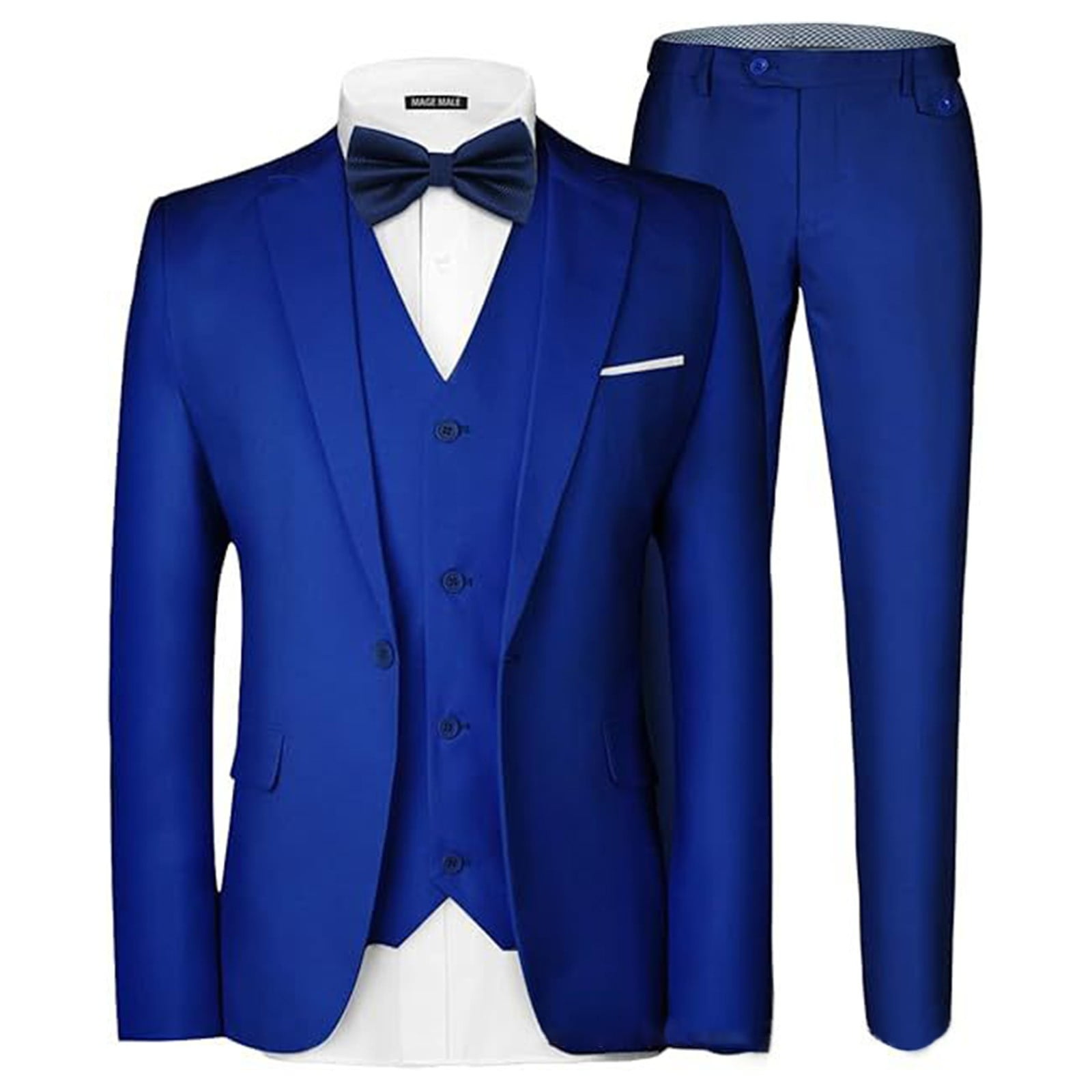 sususu Men's Casual Blazer,Men Suits for Wedding,Classic Slim Fit Vest ...