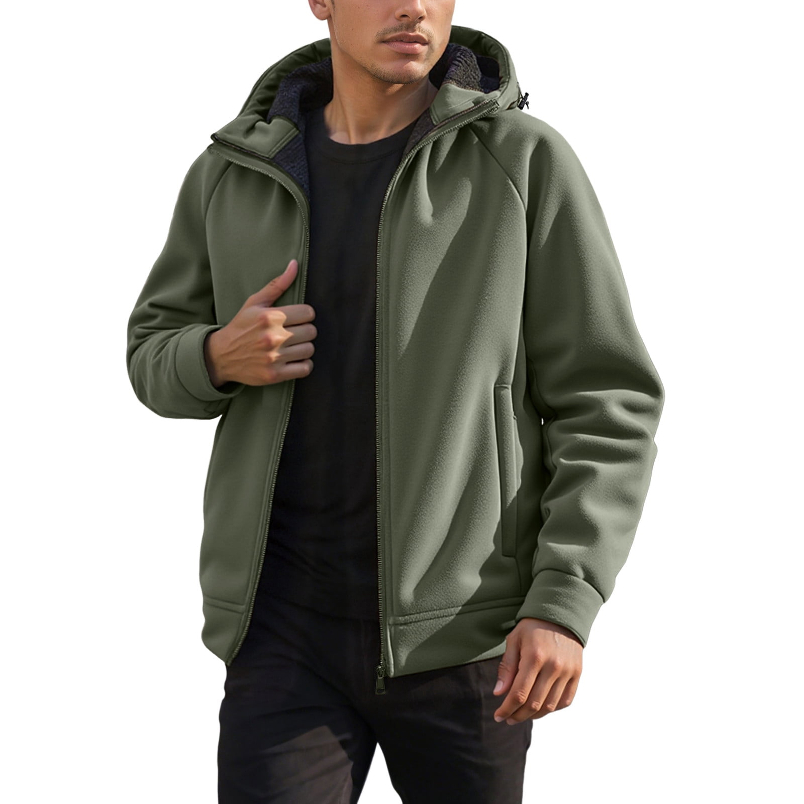 sususu Mens Rain Jackets Waterproof With Hood Lightweight ,Hooded ...