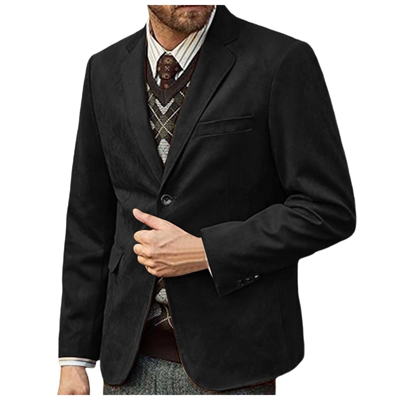 sususu Sports Jackets for Men Blazer,Sports Jacket,Business Casual ...