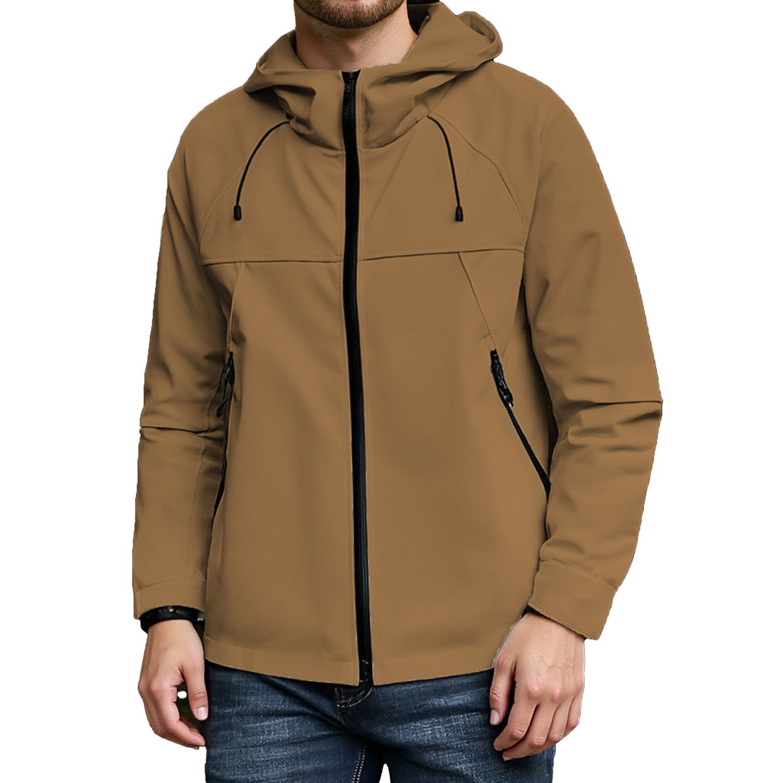 sususu Winter Jackets for Men Hooded,Mens Sherpa Lined Coats,Casual ...