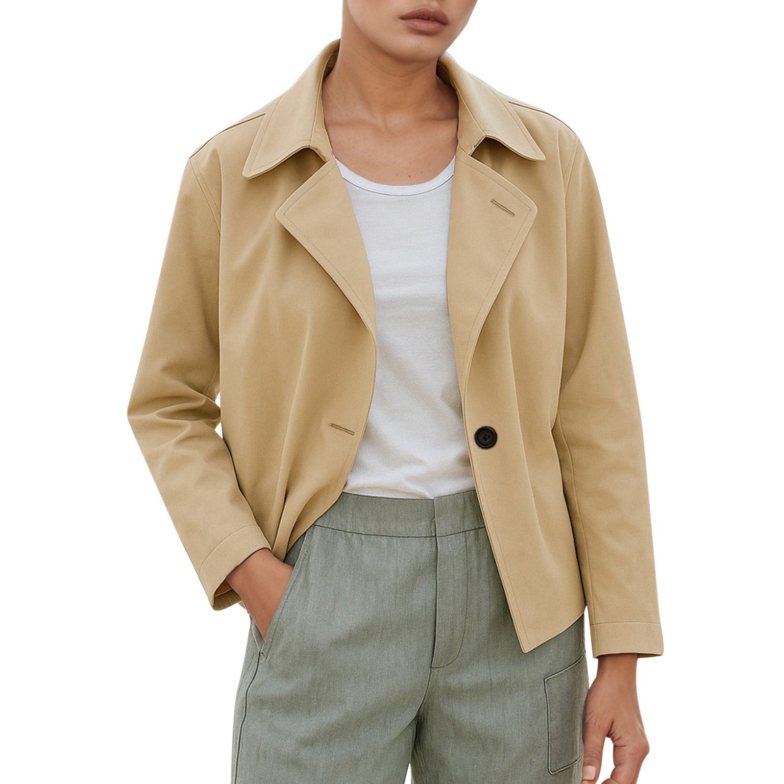 sususu Womens Blazer Jacket,Winter Office Outfits for Women,Elegant ...
