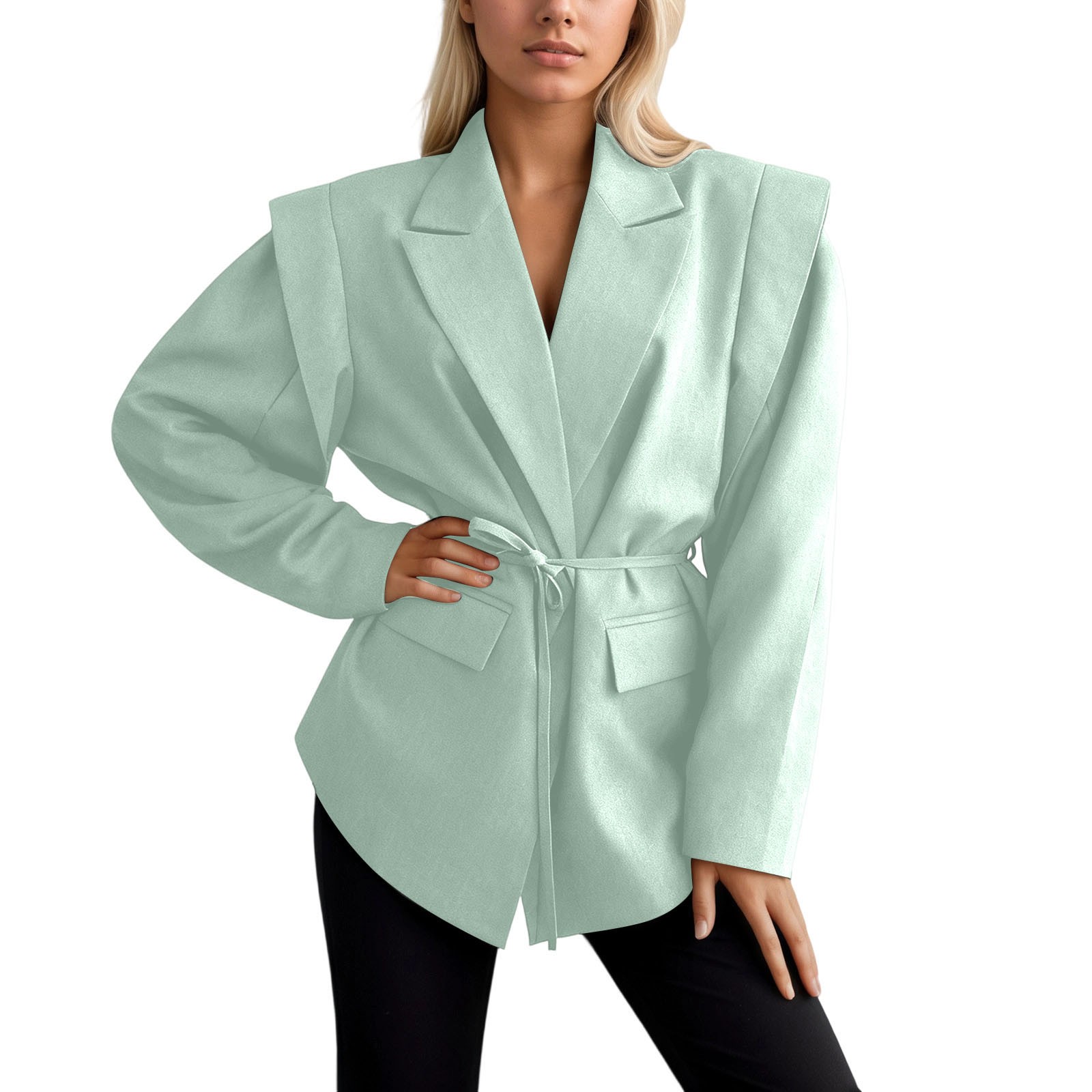 sususu Womens Blazers Casual,Work Blazers for Women,Tailored Commute ...