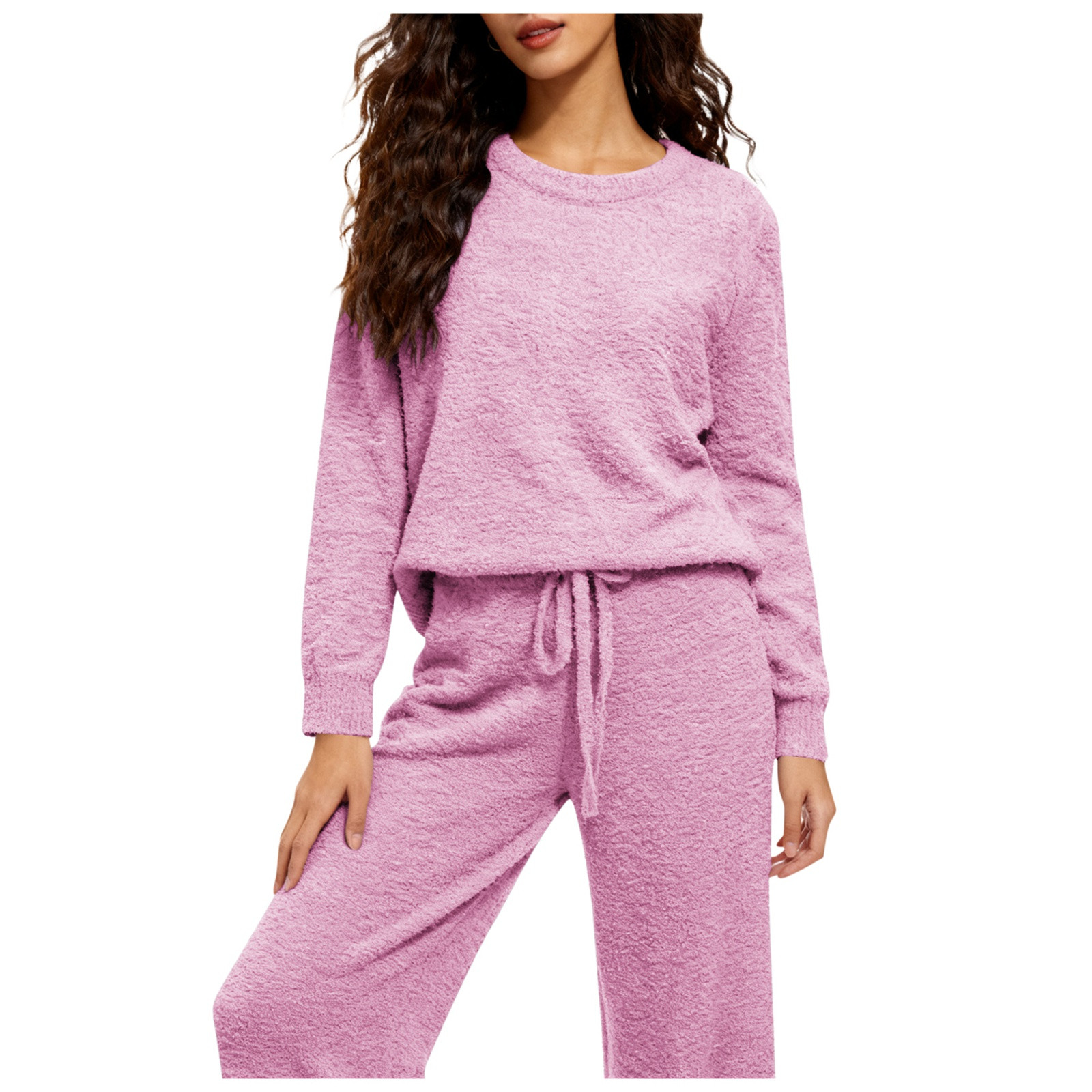 sususu Workout Sets for Women,Fashion Clothing Tracksuit Set Round Neck ...