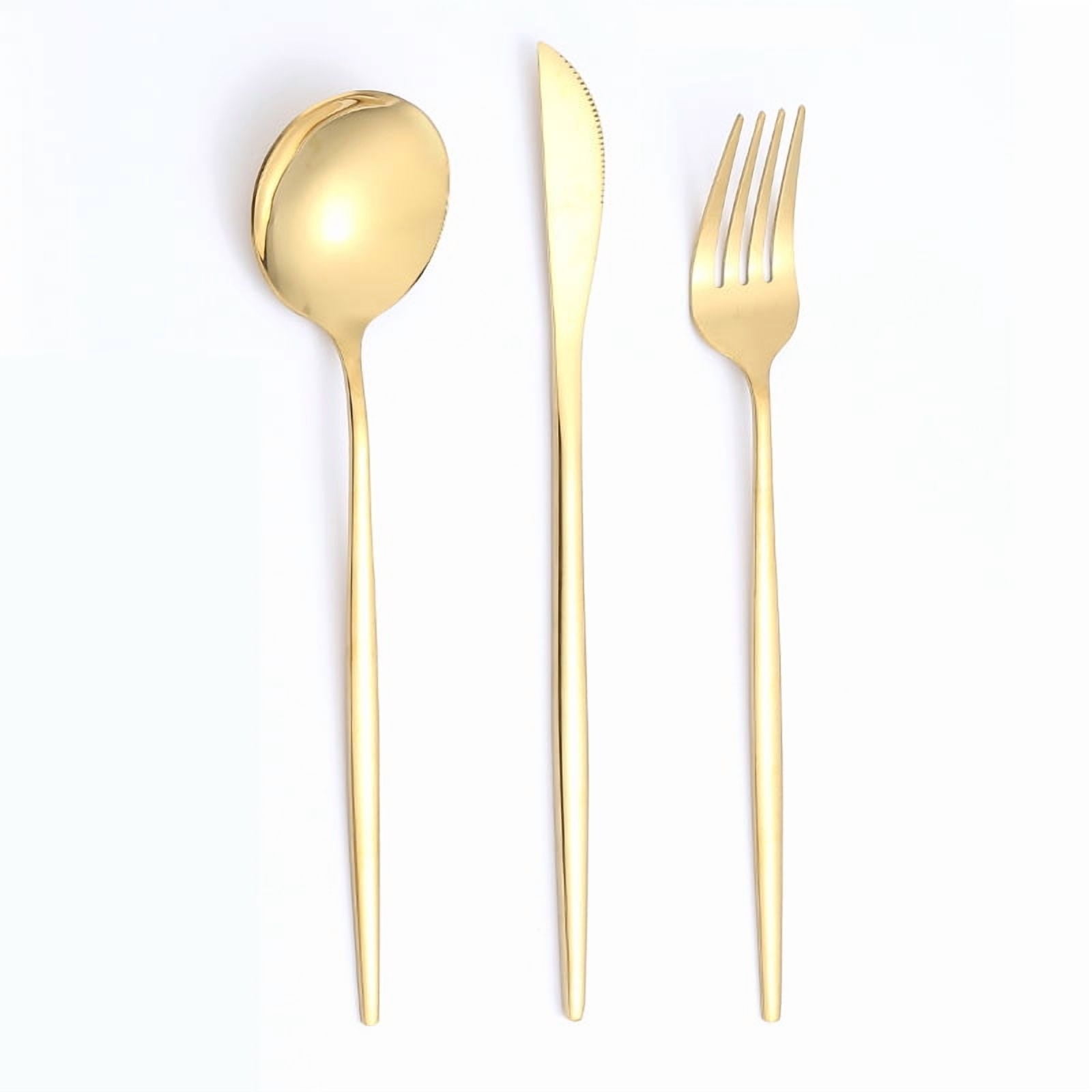 suxuMhao Tableware Sets - 3-Piece Stainless Steel Silverware Set ...