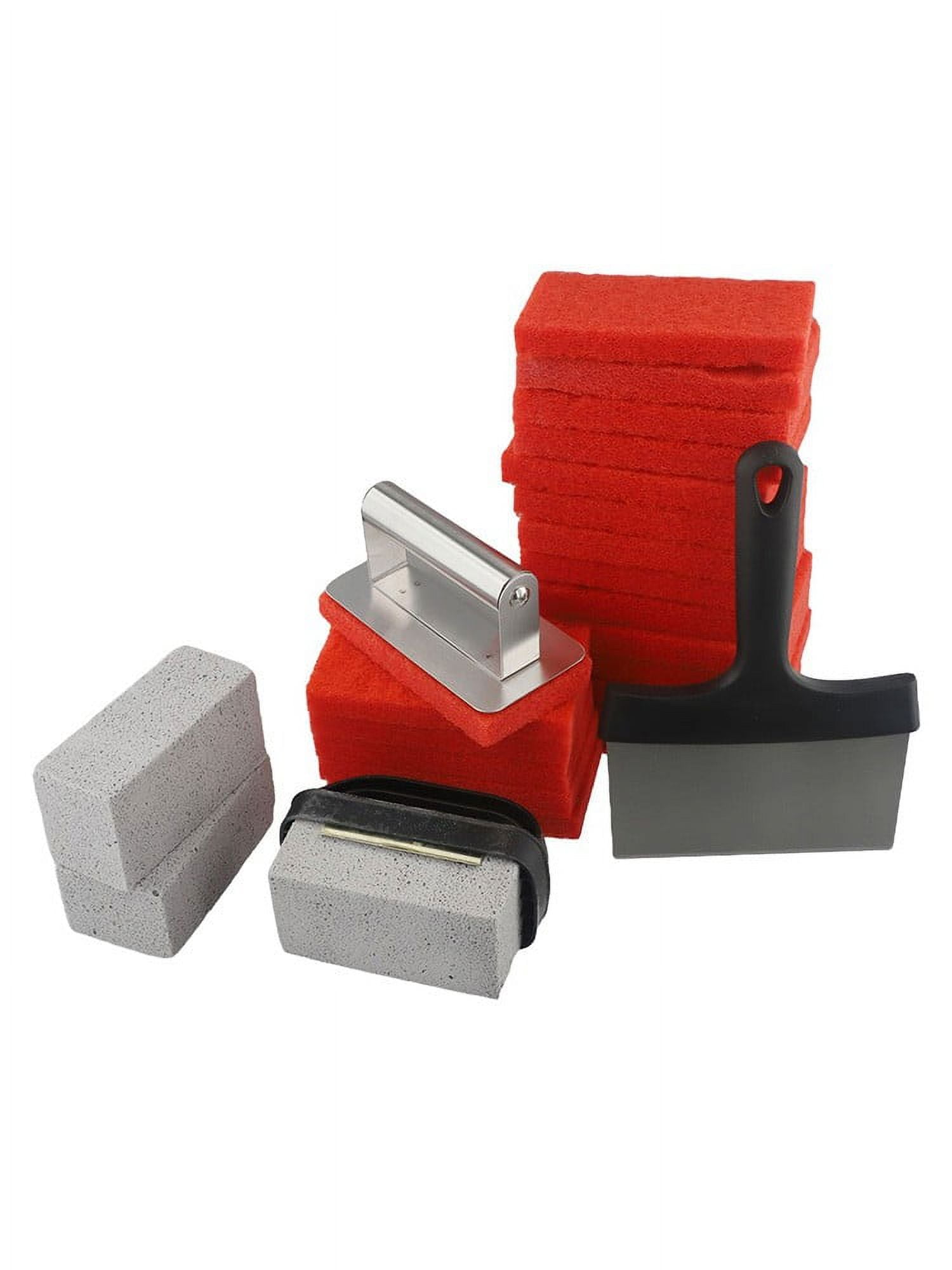 suyin Griddle Cleaning Kit For 26 Pieces - Heavy Duty Grill Cleaner Kit ...