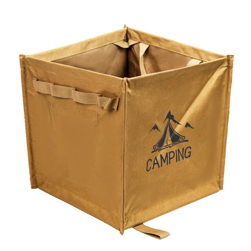 suyin Portable Camping Trash Can Foldable Outdoor Multifunction Storage ...