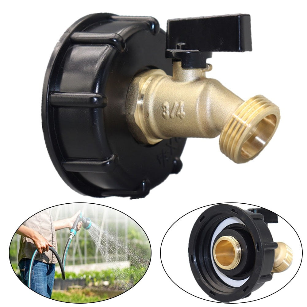 suyin Top Grade 330 Gallon Ibc Tote Water Tank Adapter With Brass Hose ...