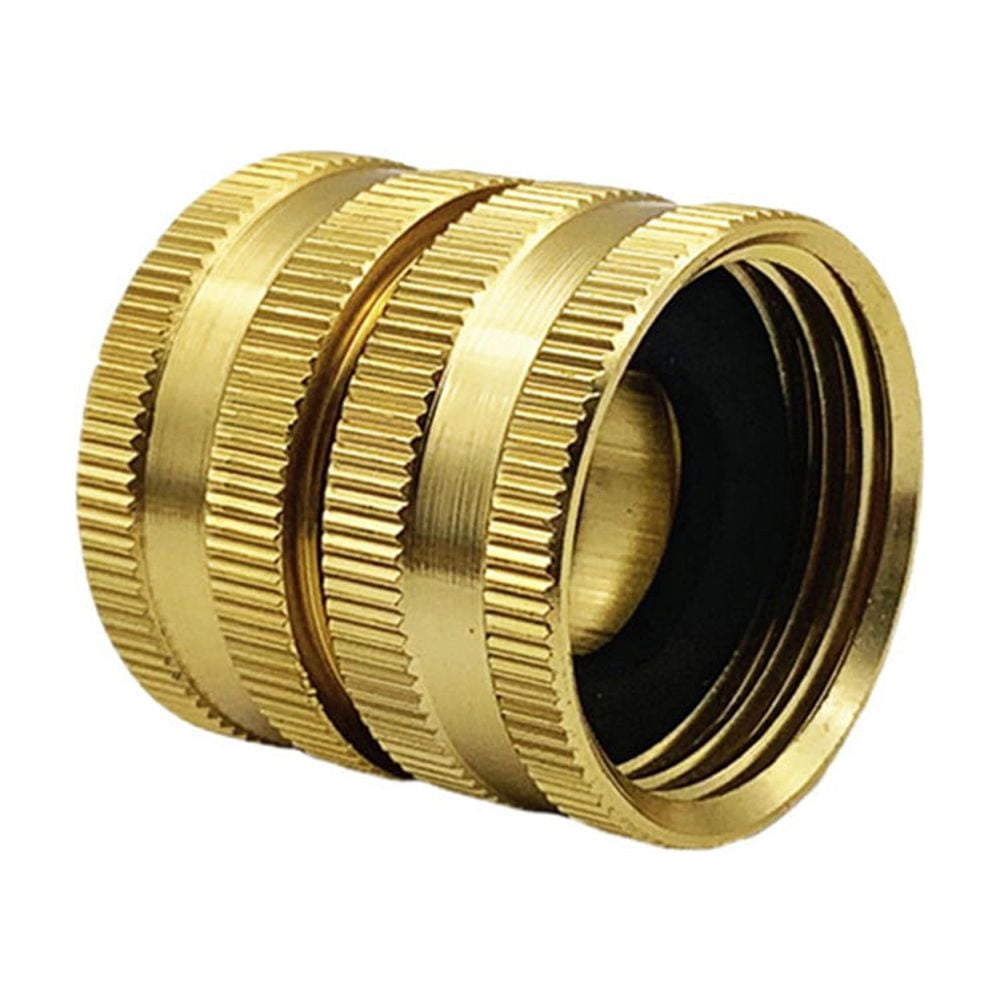 suyin Two-Way Female Connector Aluminium Garden Hose Connector Watering ...