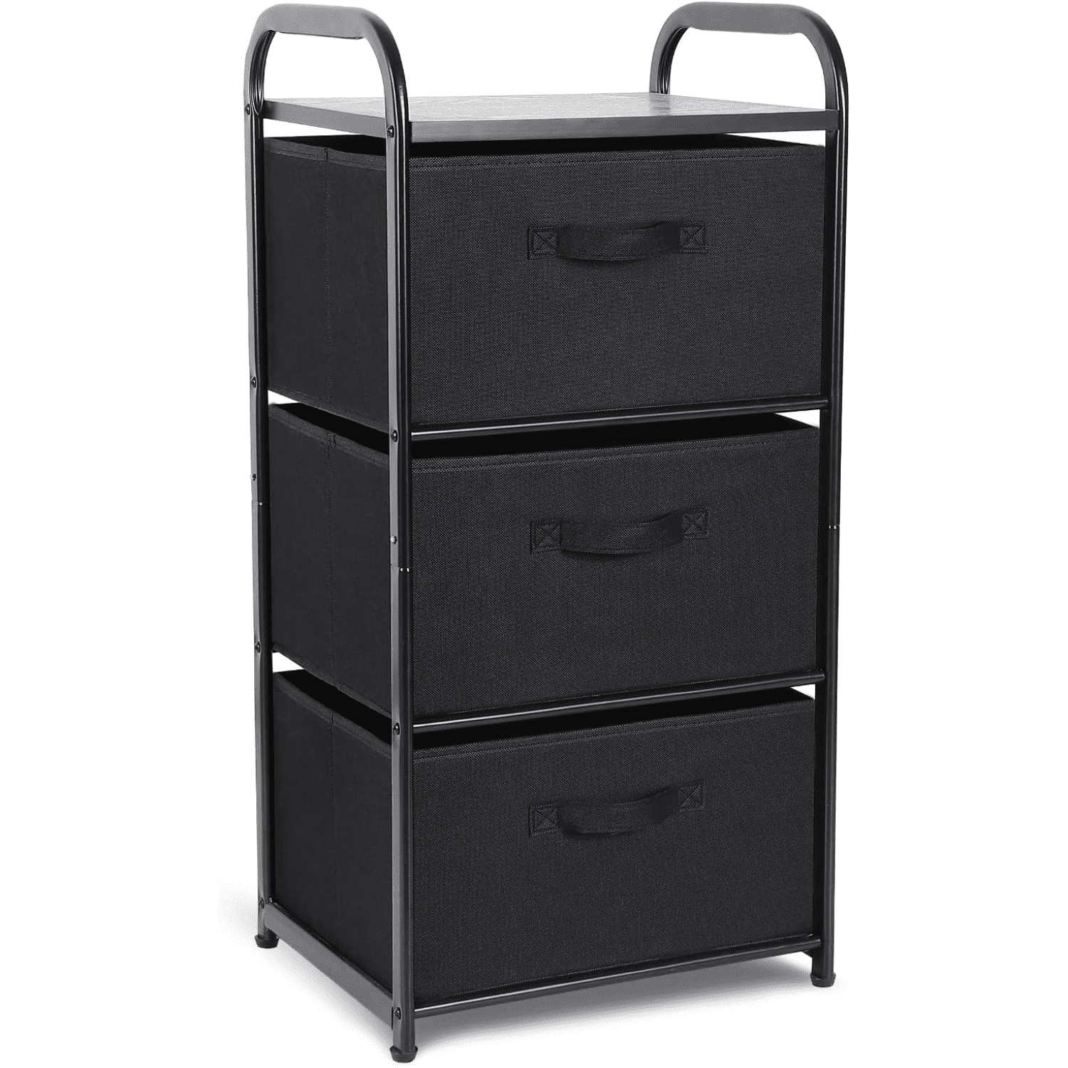 svyibioiu 4 Drawer Narrow Dresser Fabric Storage Vertical Slim Storage ...