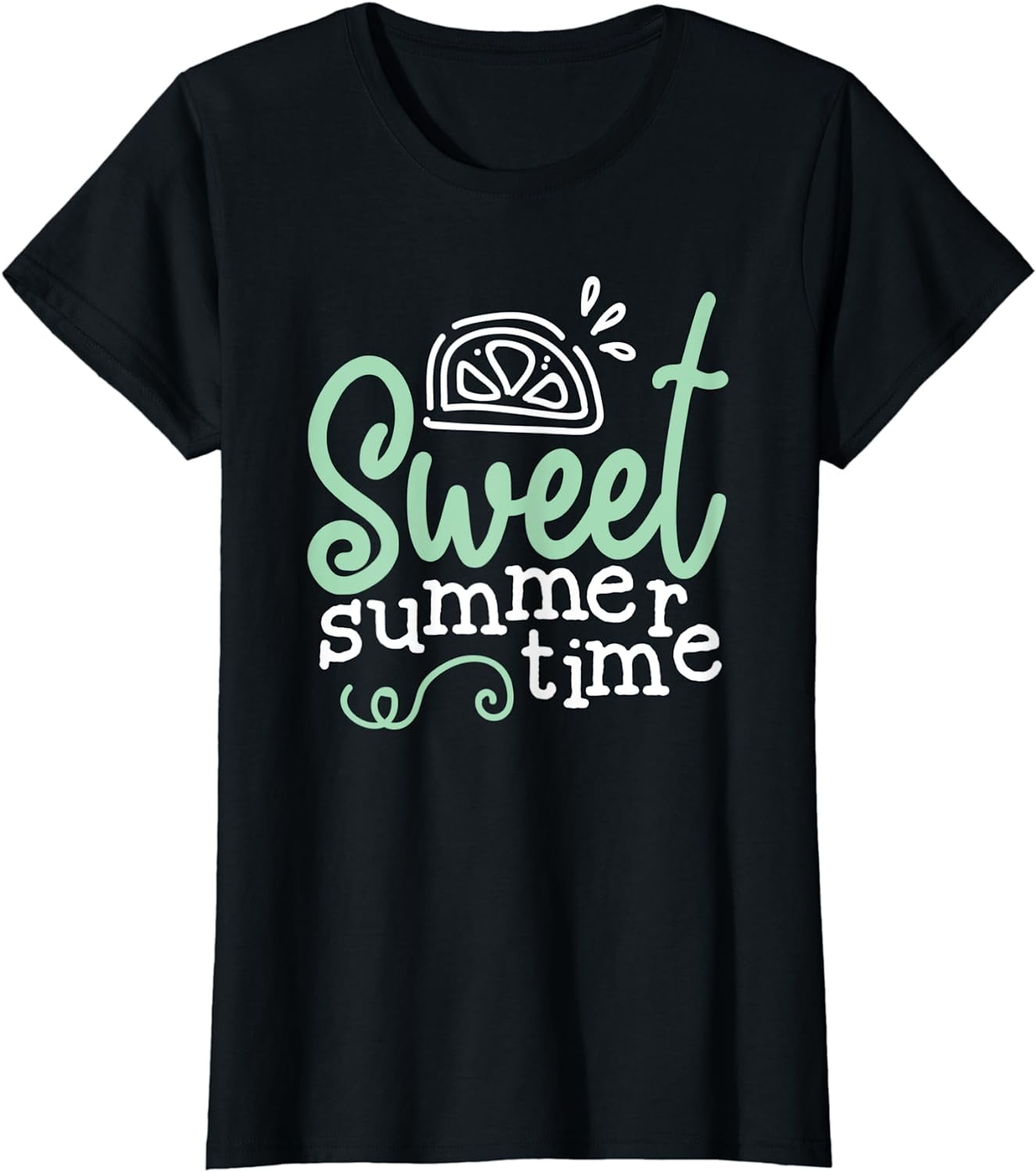 sweet summertime cool summer beach vacation lover saying T-Shirt ...
