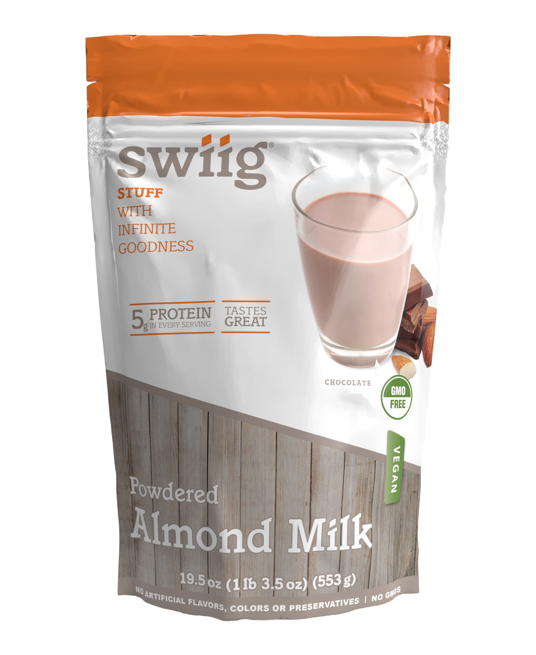 swiig Powdered Chocolate Almond Milk - Walmart.com